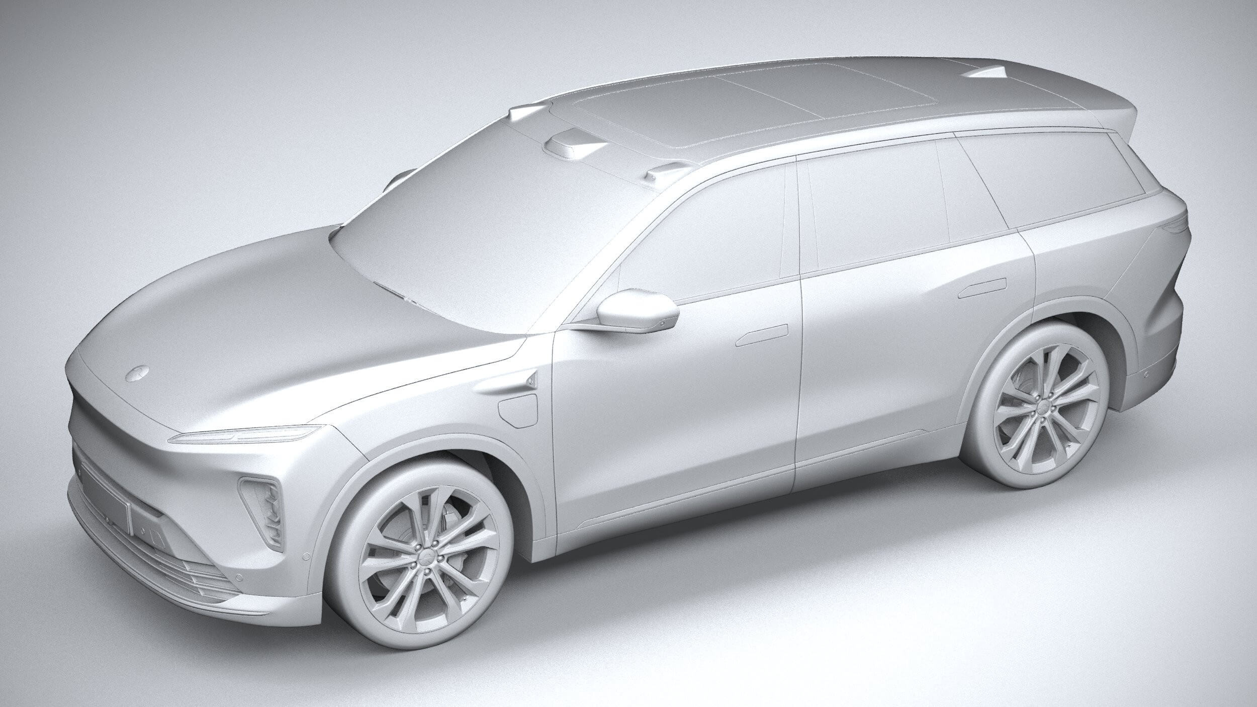 Nio ES8 2023 - 3D Model by SQUIR