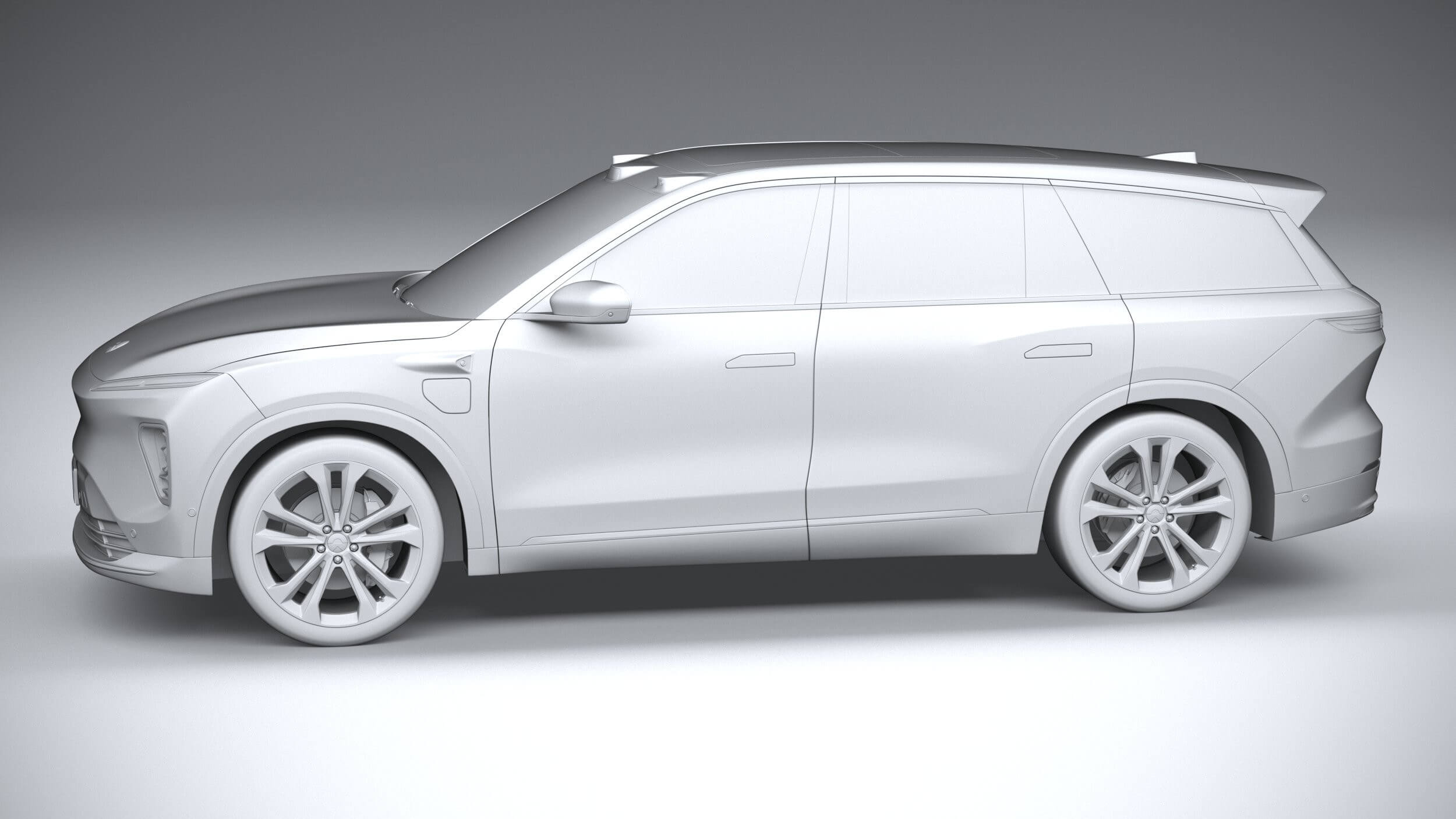 Nio ES8 2023 - 3D Model by SQUIR