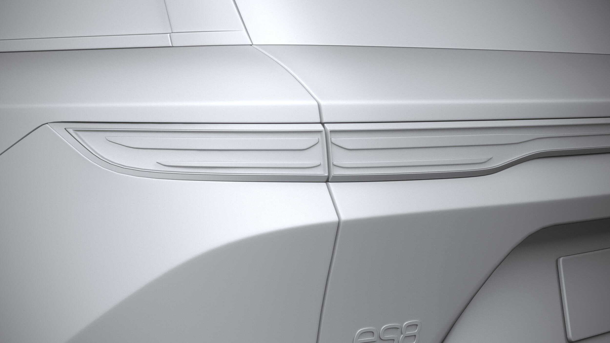 Nio ES8 2023 - 3D Model by SQUIR