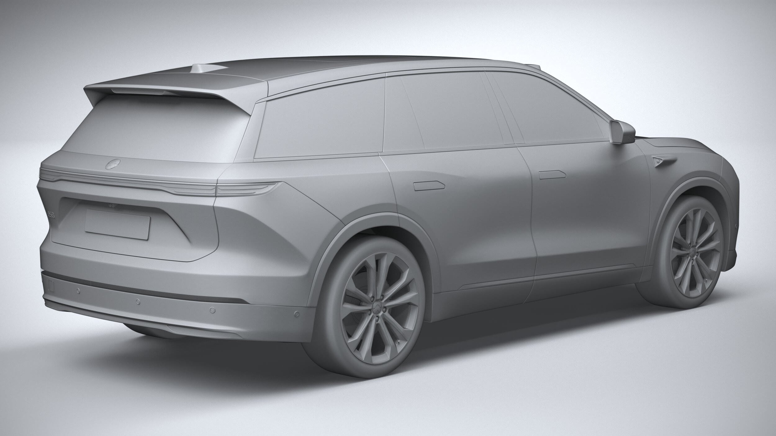 Nio ES8 2023 - 3D Model by SQUIR