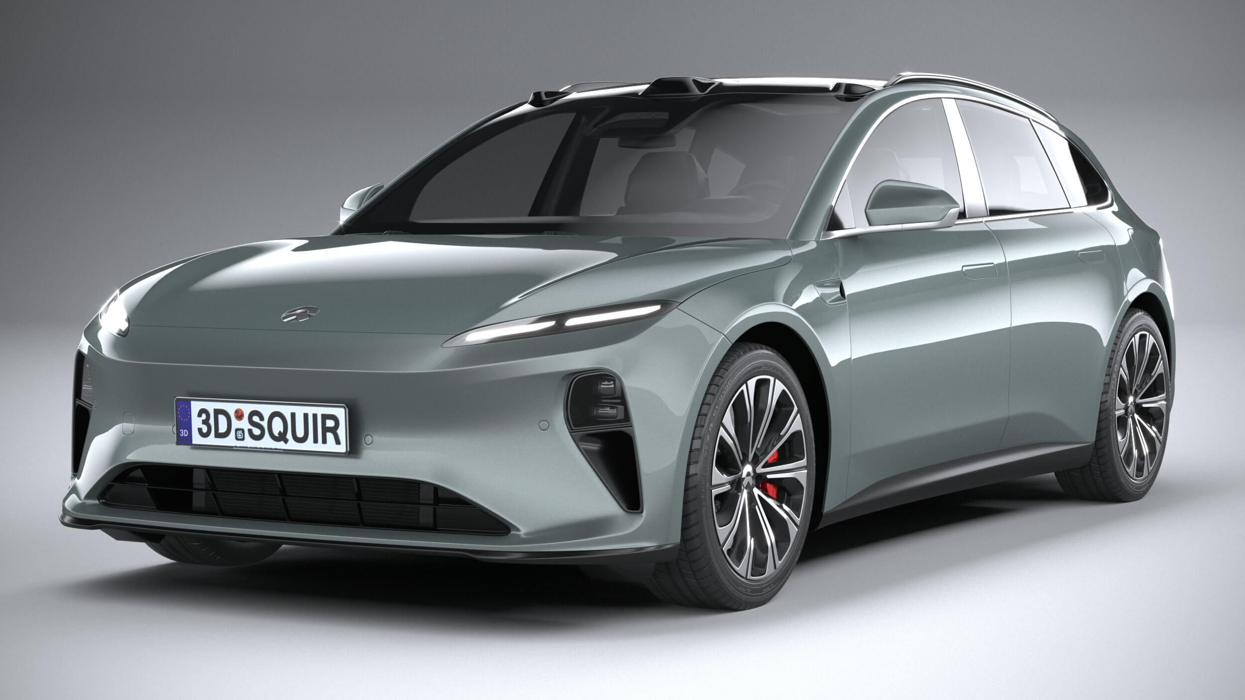 Nio ET5 Touring 2025 - 3D Model by SQUIR
