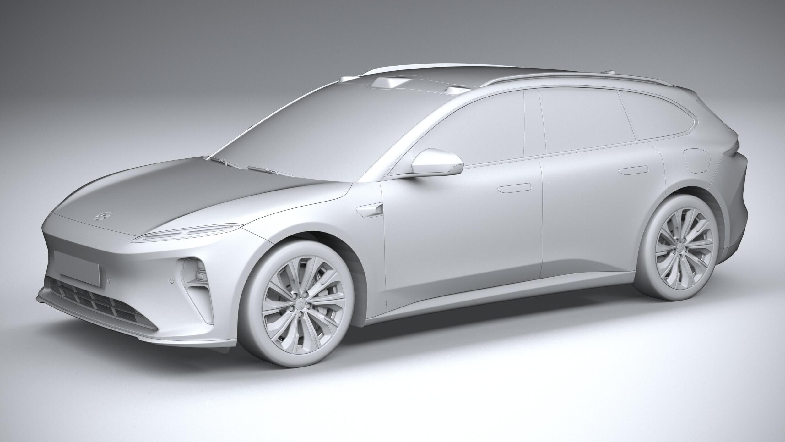 Nio ET5 Touring 2025 - 3D Model by SQUIR