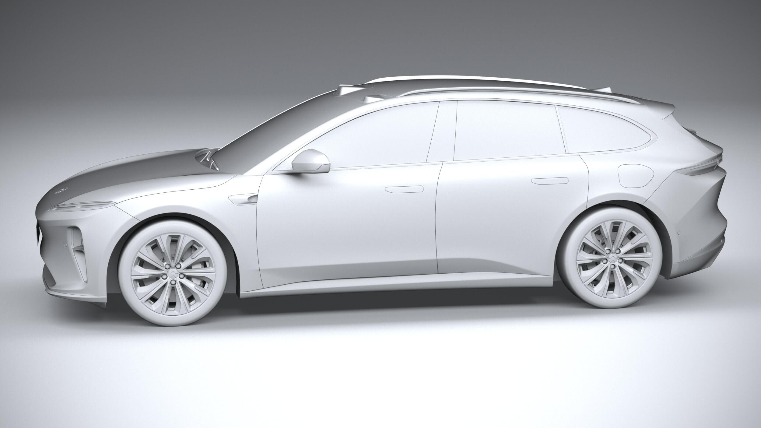 Nio ET5 Touring 2025 - 3D Model by SQUIR