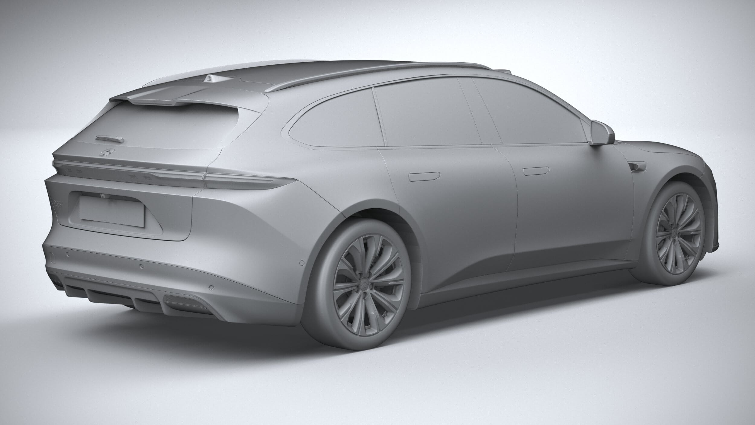 Nio ET5 Touring 2025 - 3D Model by SQUIR