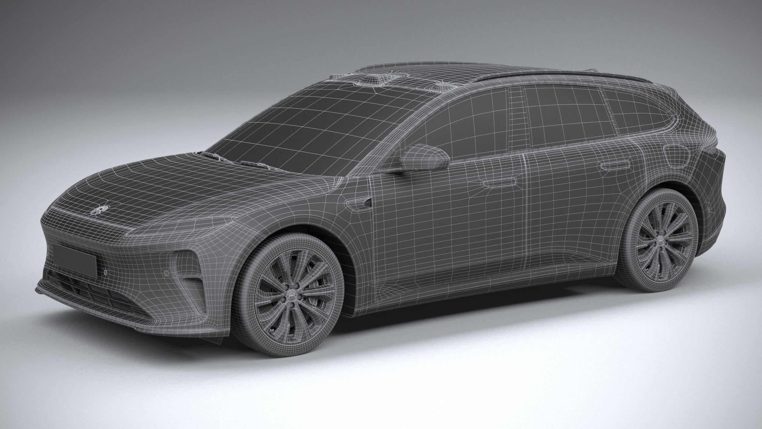 Nio ET5 Touring 2025 - 3D Model by SQUIR