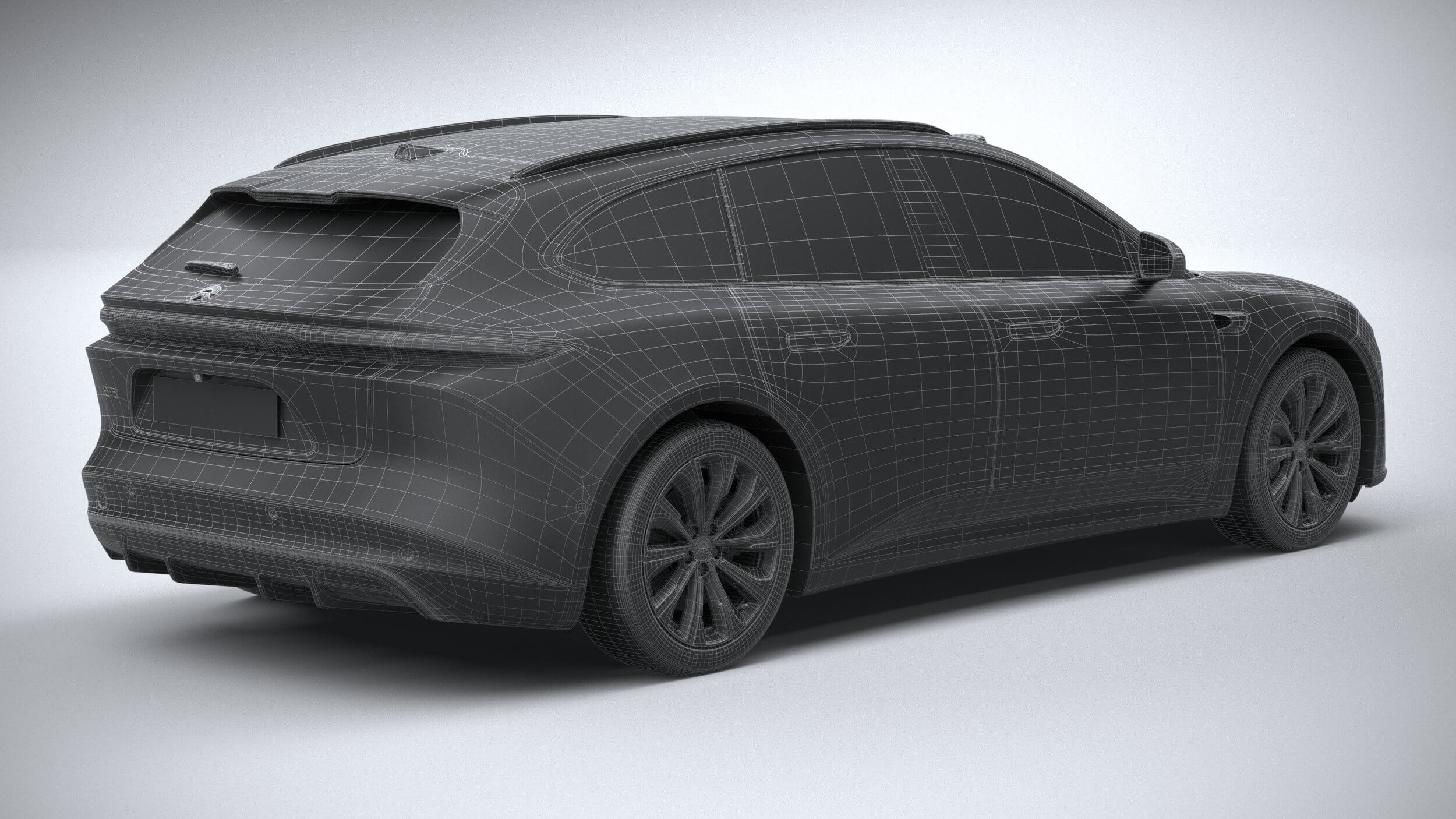 Nio ET5 Touring 2025 - 3D Model by SQUIR