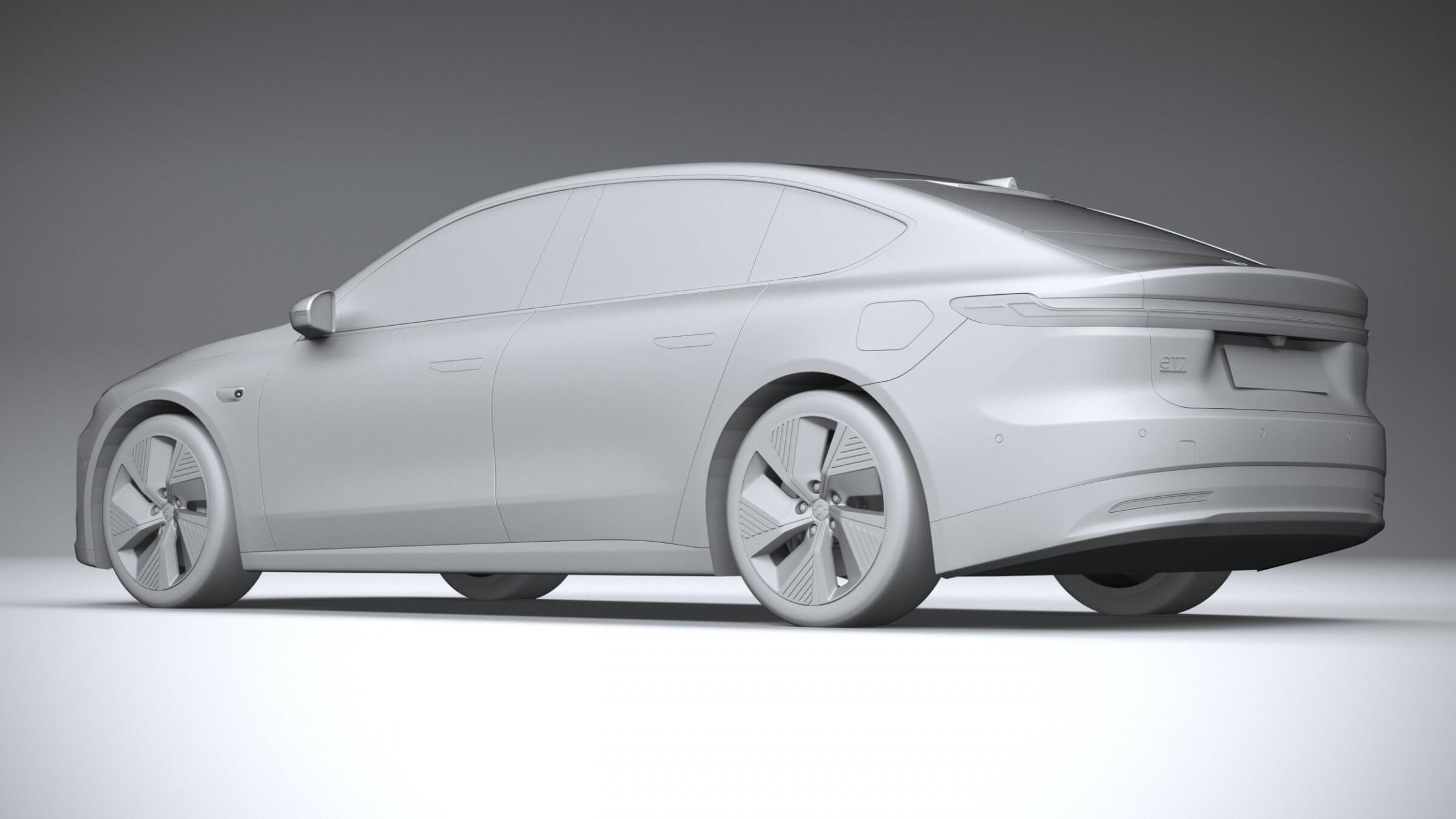 Nio ET7 2021 - 3D Model by SQUIR