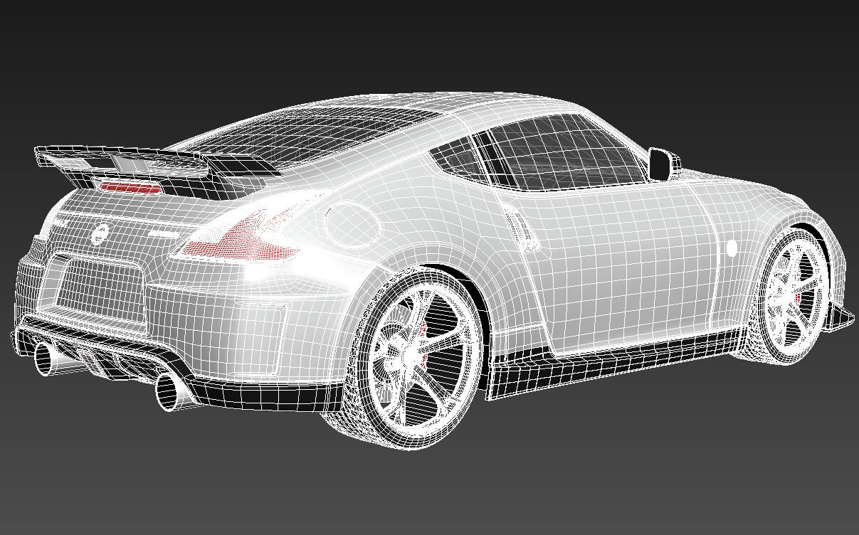 Nissan 370Z NISMO 2014 - 3D Model by SQUIR