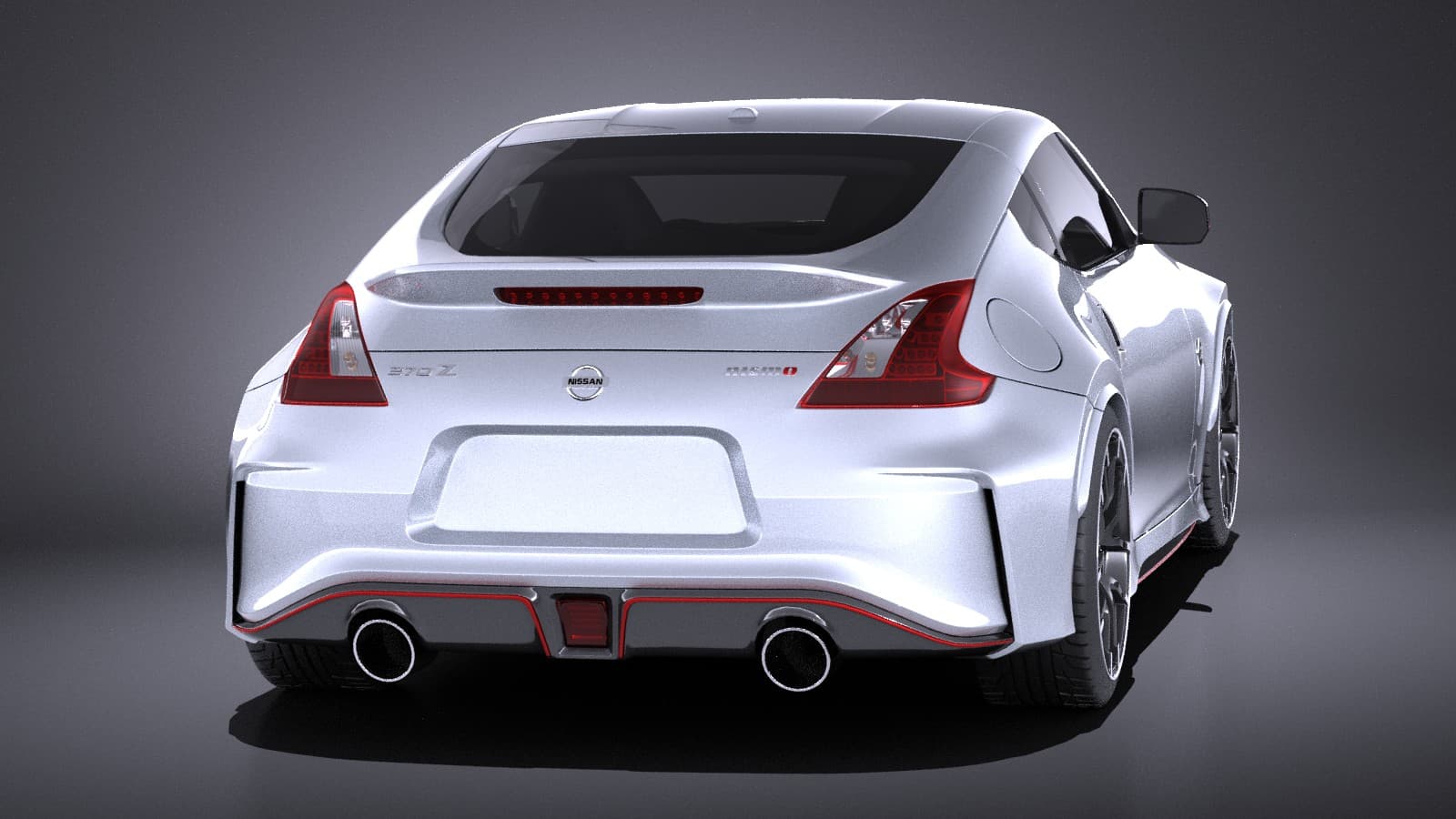 Nissan 370Z NISMO 2015 (V-Ray) 3D Model by SQUIR