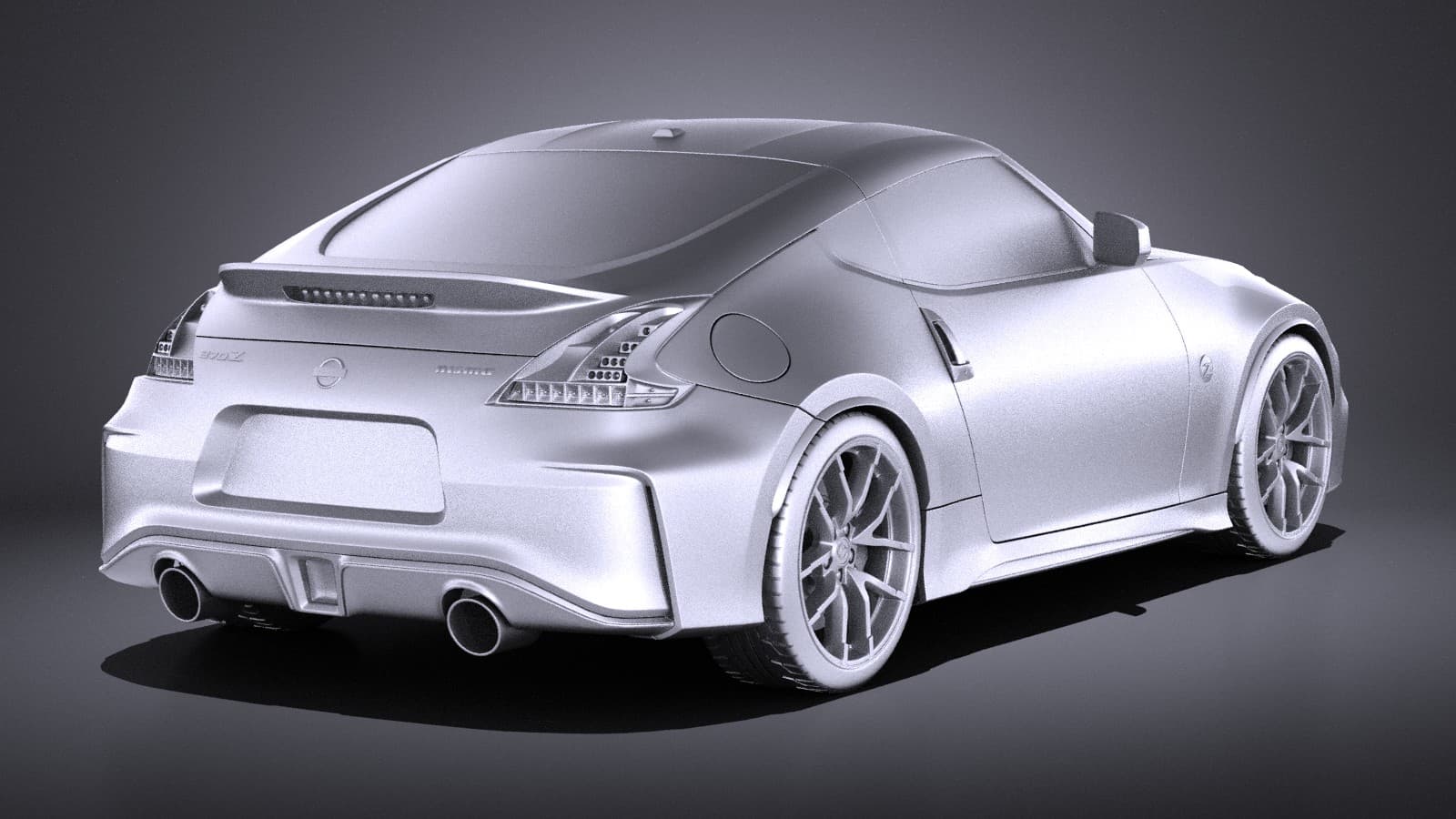 Nissan 370Z NISMO 2015 (V-Ray) 3D Model by SQUIR