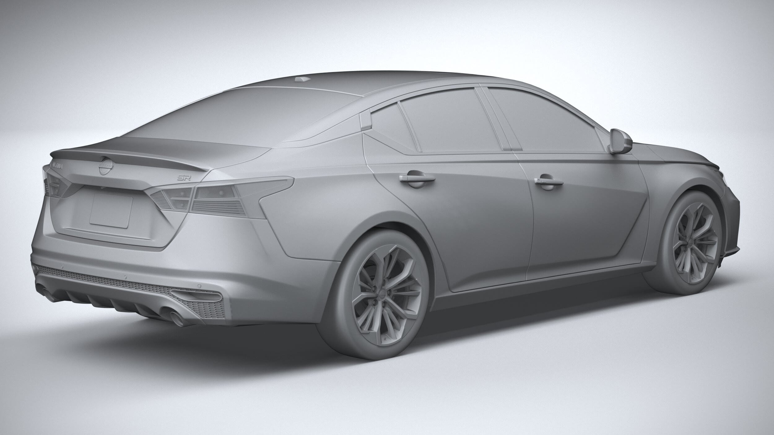 Nissan Altima SR 2023 - 3D Model by SQUIR