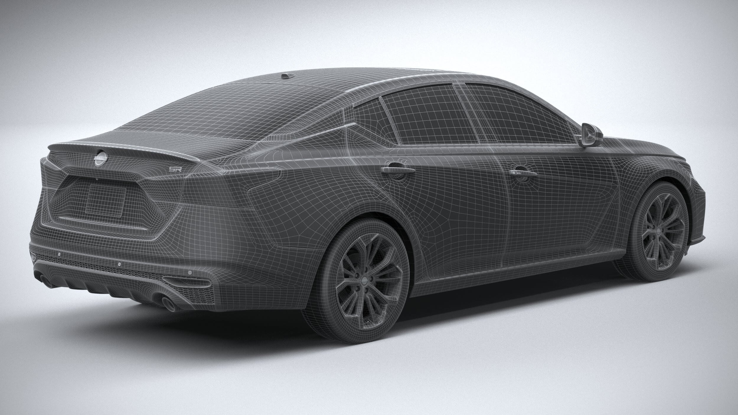 Nissan Altima SR 2023 - 3D Model by SQUIR