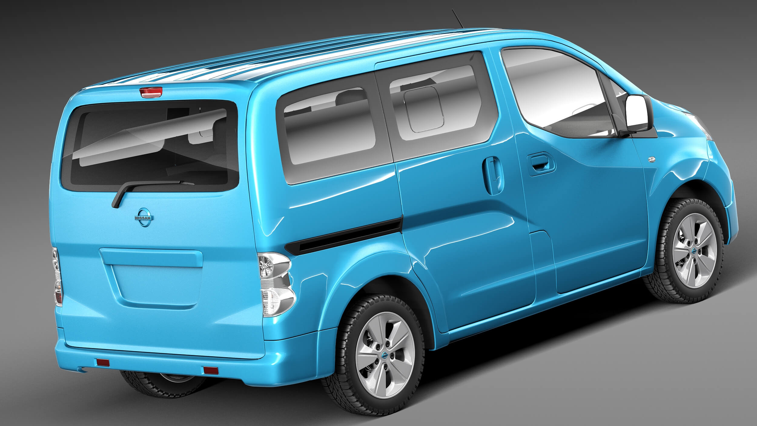Nissan E-NV200 2015 3D Model by SQUIR