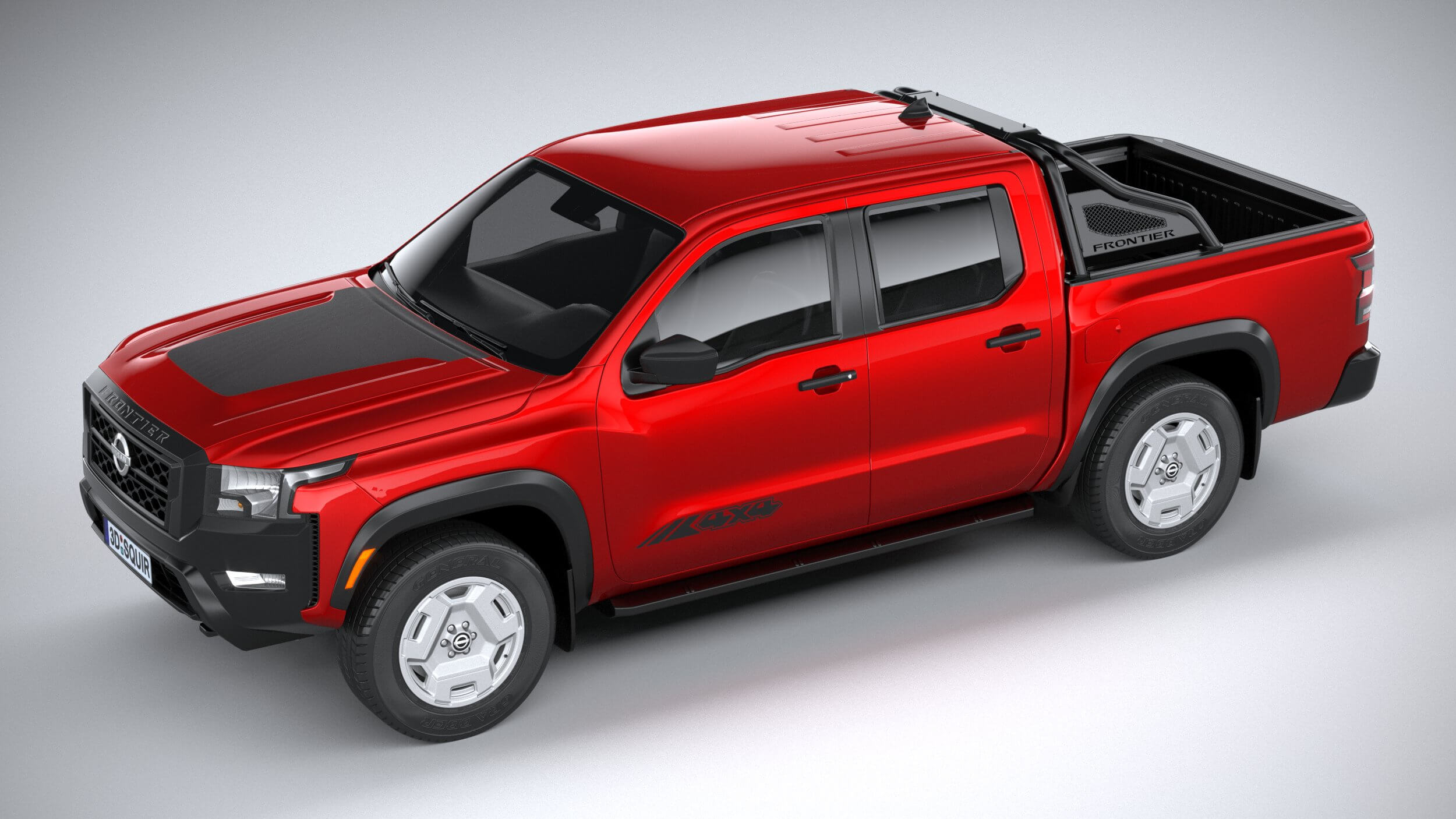 Nissan Frontier Hardbody 2024 - 3D Model by SQUIR