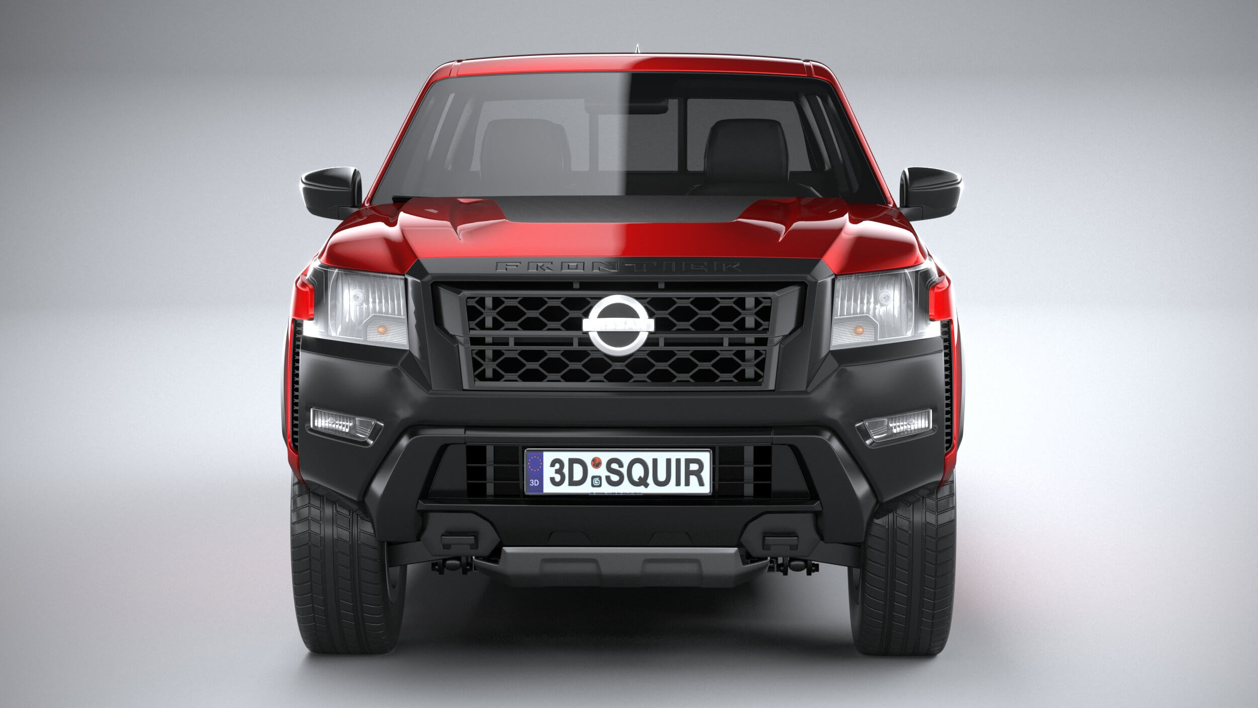 Nissan Frontier Hardbody 2024 - 3D Model by SQUIR