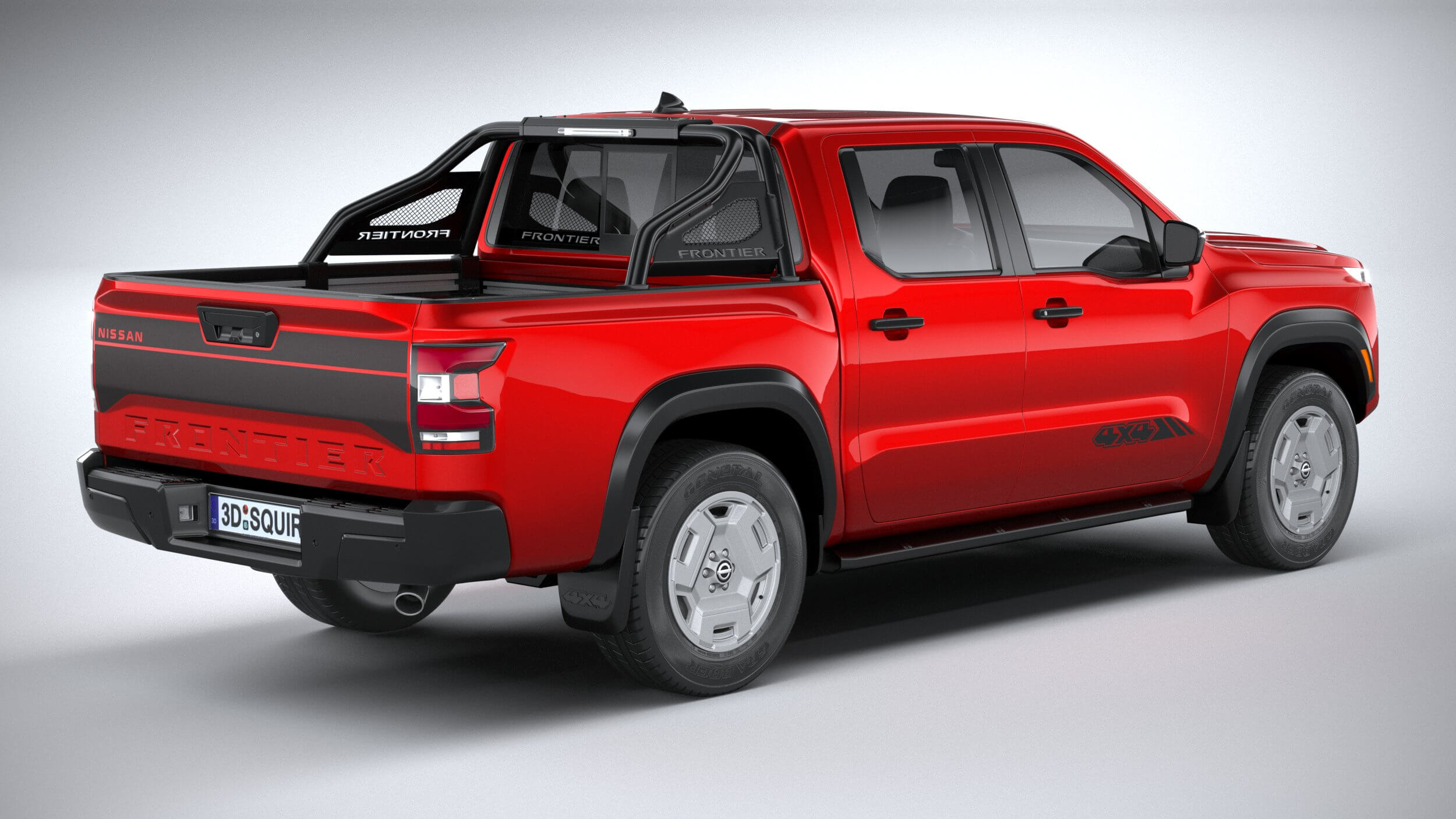 Nissan Frontier Hardbody 2024 - 3D Model by SQUIR