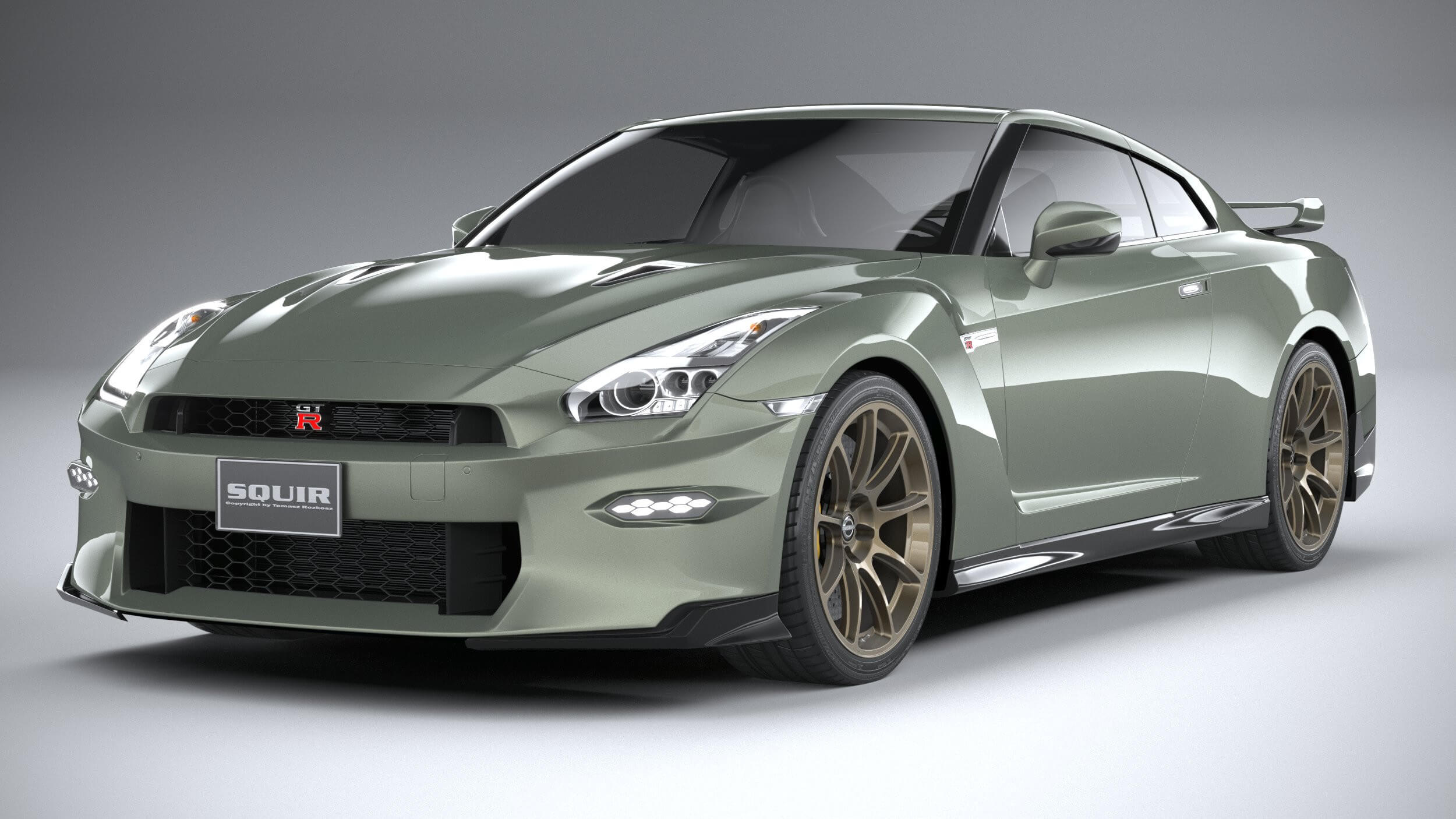 Nissan GT-R 2024 3D Model by SQUIR