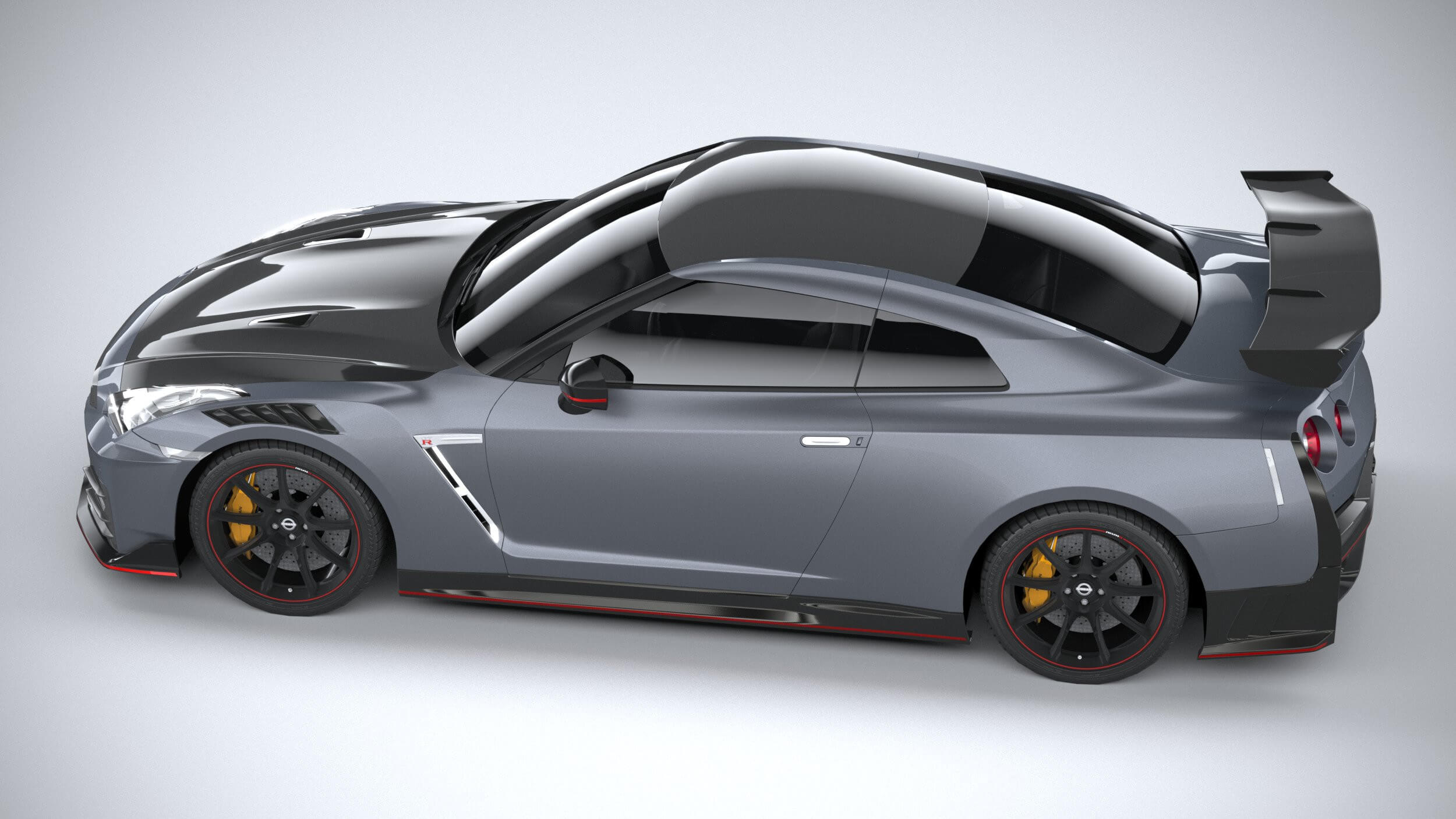 Nissan GT-R NISMO 2024 Low Poly 3D Model by SQUIR