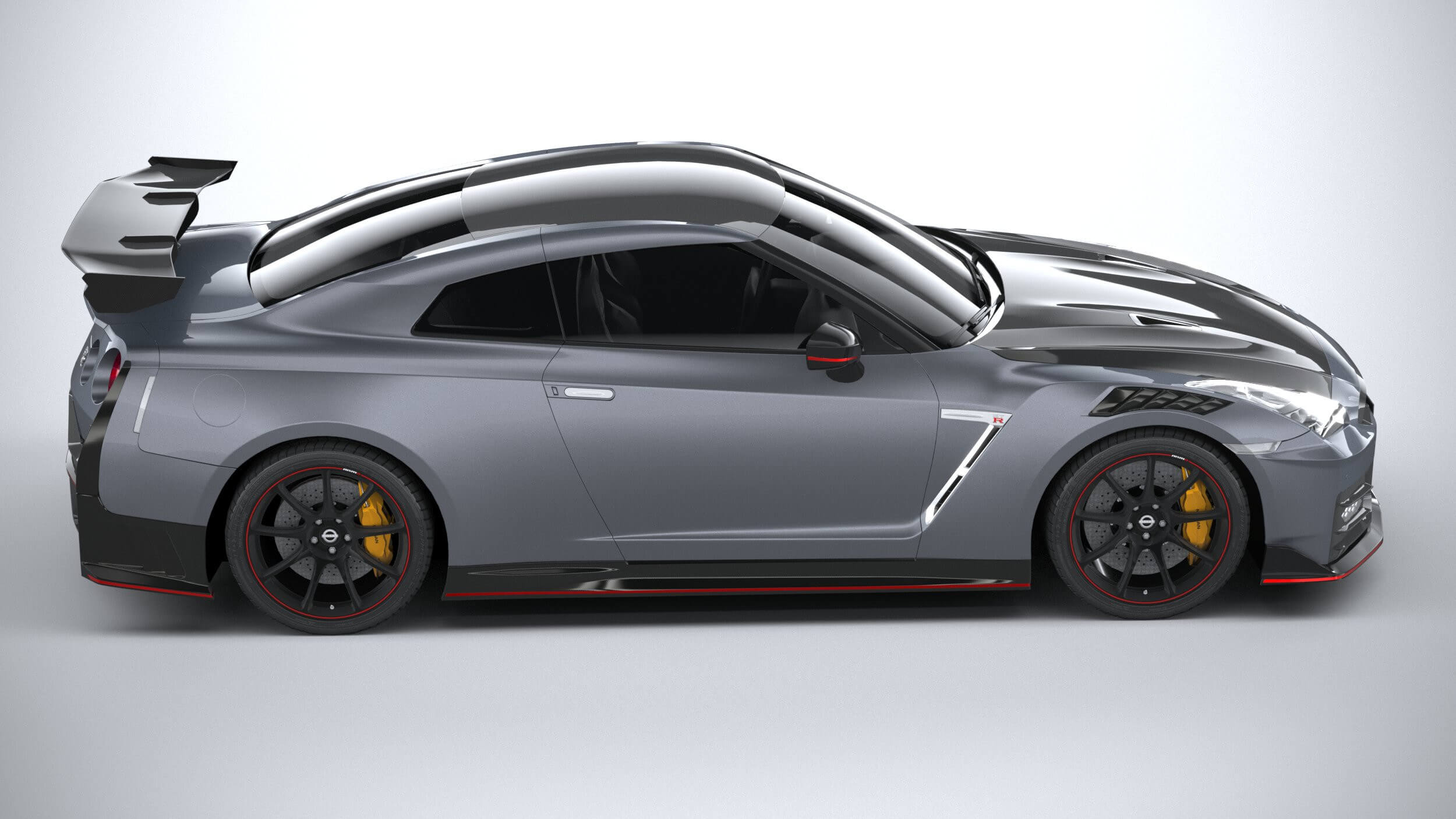 Nissan GT-R NISMO 2024 Low Poly 3D Model by SQUIR
