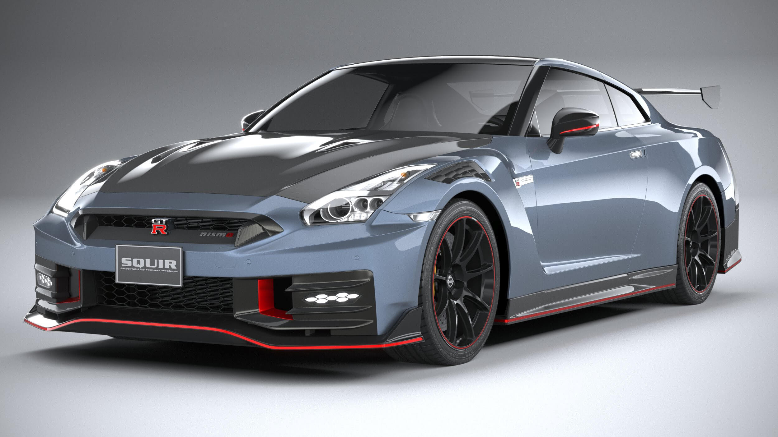 Nissan GT-R NISMO 2024 3D Model by SQUIR