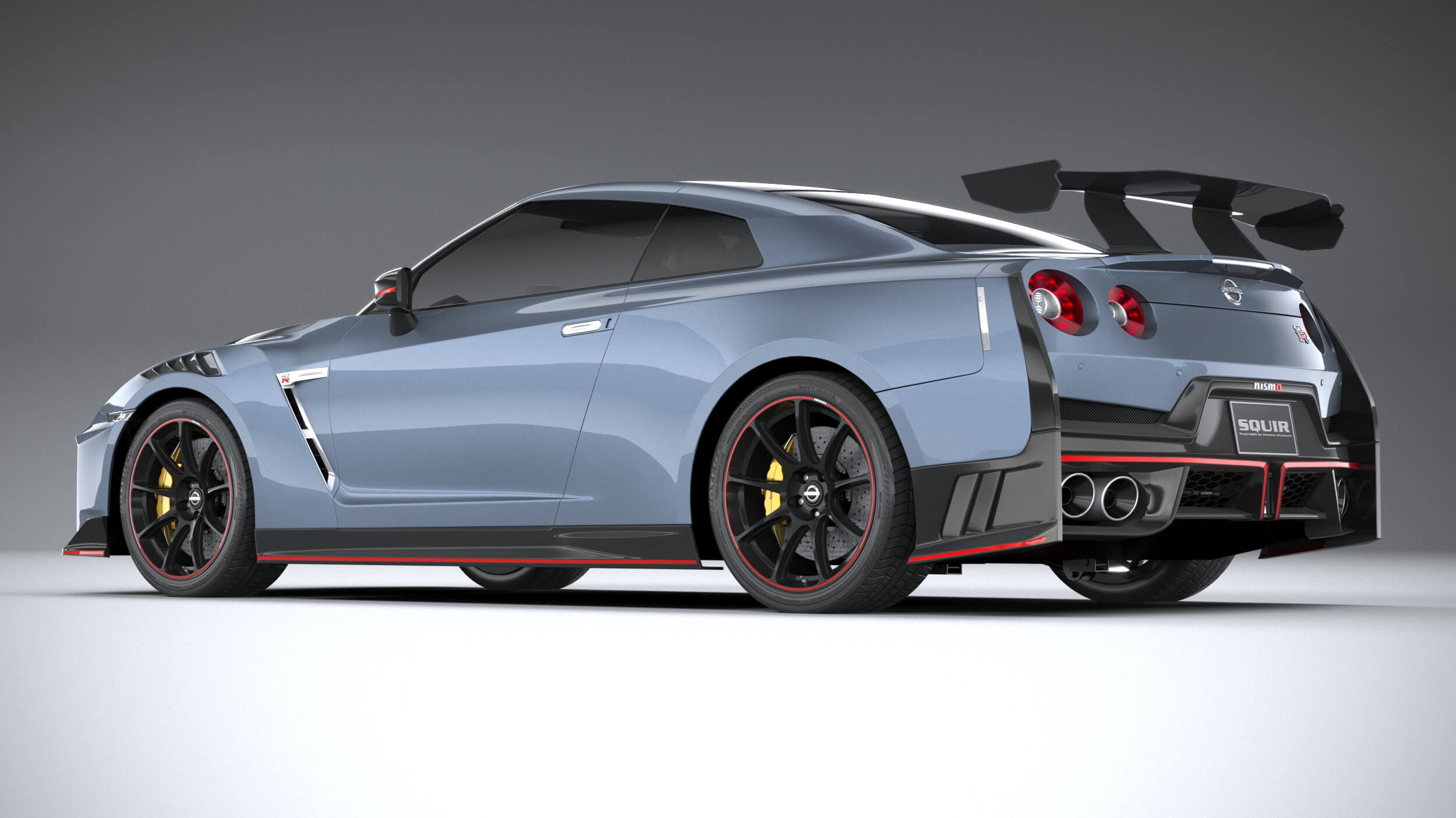 Nissan GT-R NISMO 2024 3D Model by SQUIR