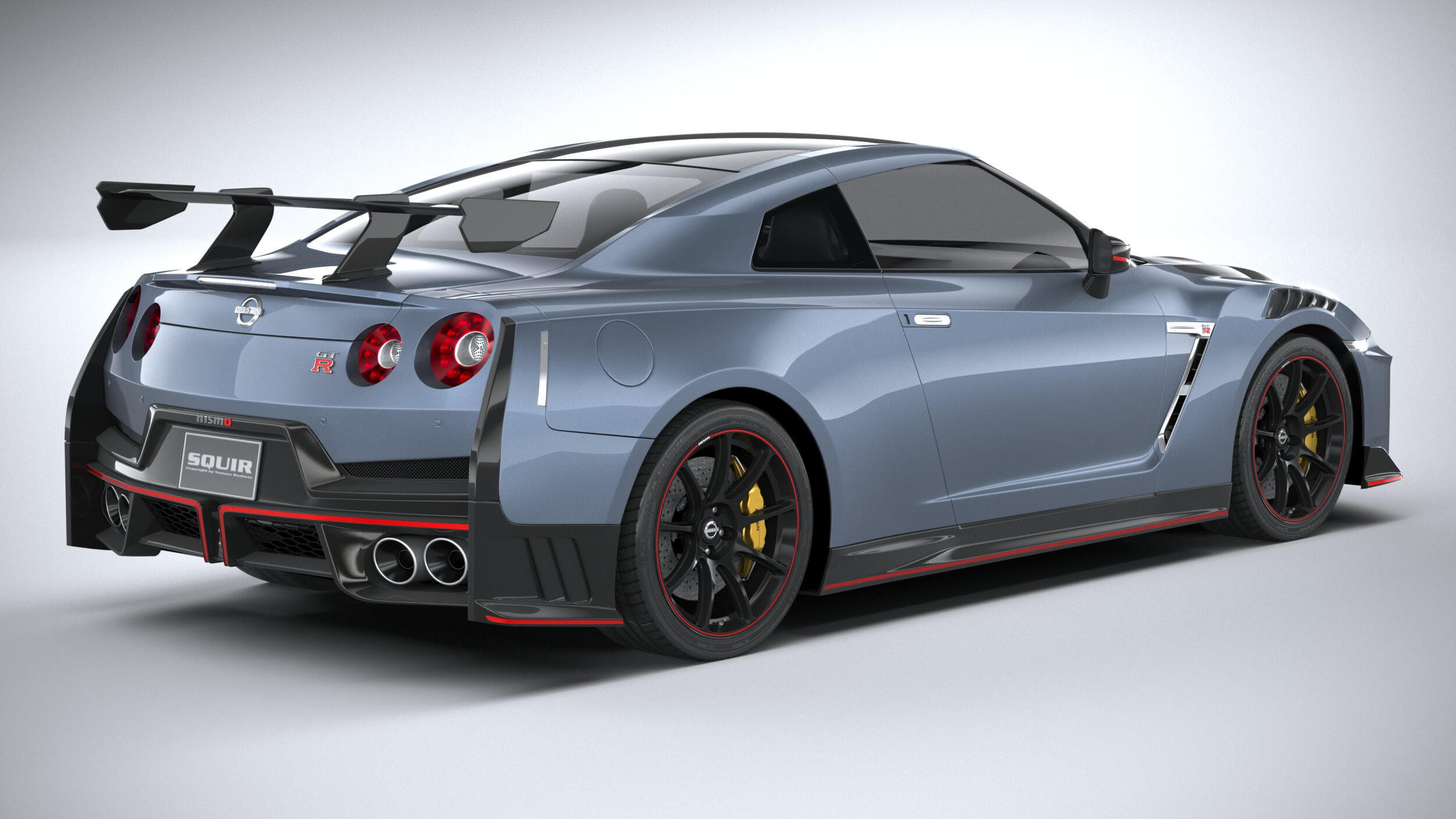 Nissan GT-R NISMO 2024 3D Model by SQUIR