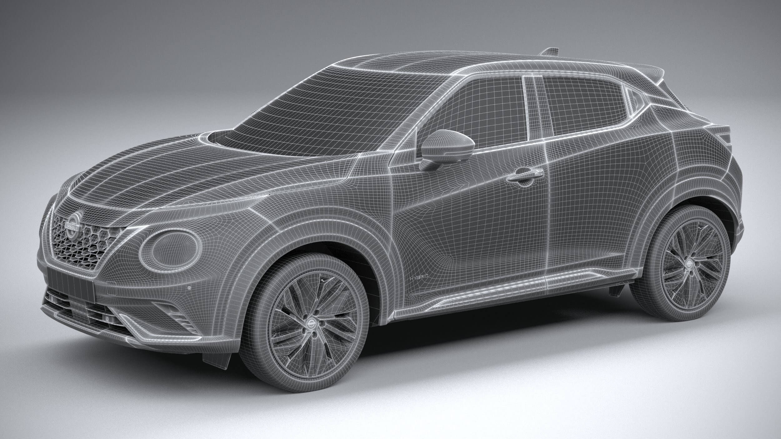 Nissan Juke Hybrid 2022 - 3D Model by SQUIR