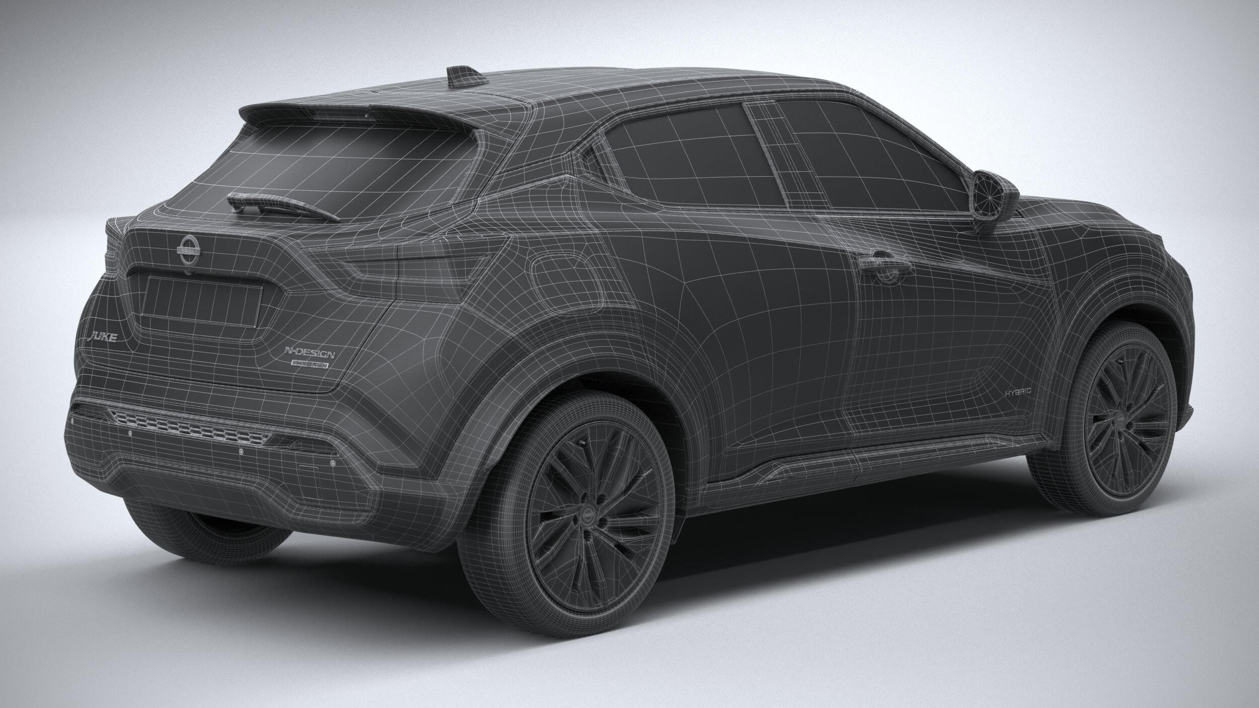 Nissan Juke Hybrid 2022 - 3D Model by SQUIR