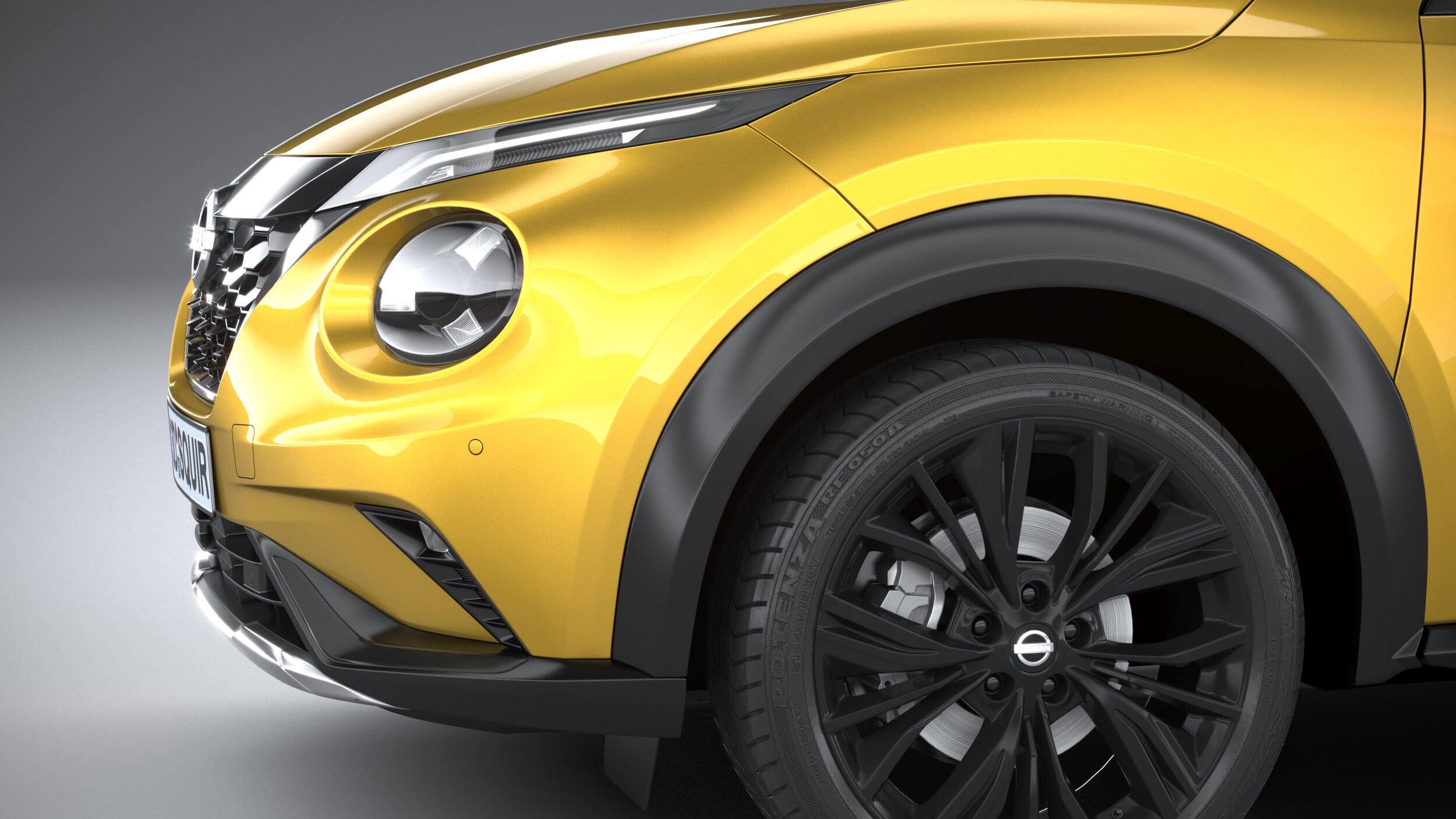 Nissan Juke N-Sport 2024 3D Model by SQUIR