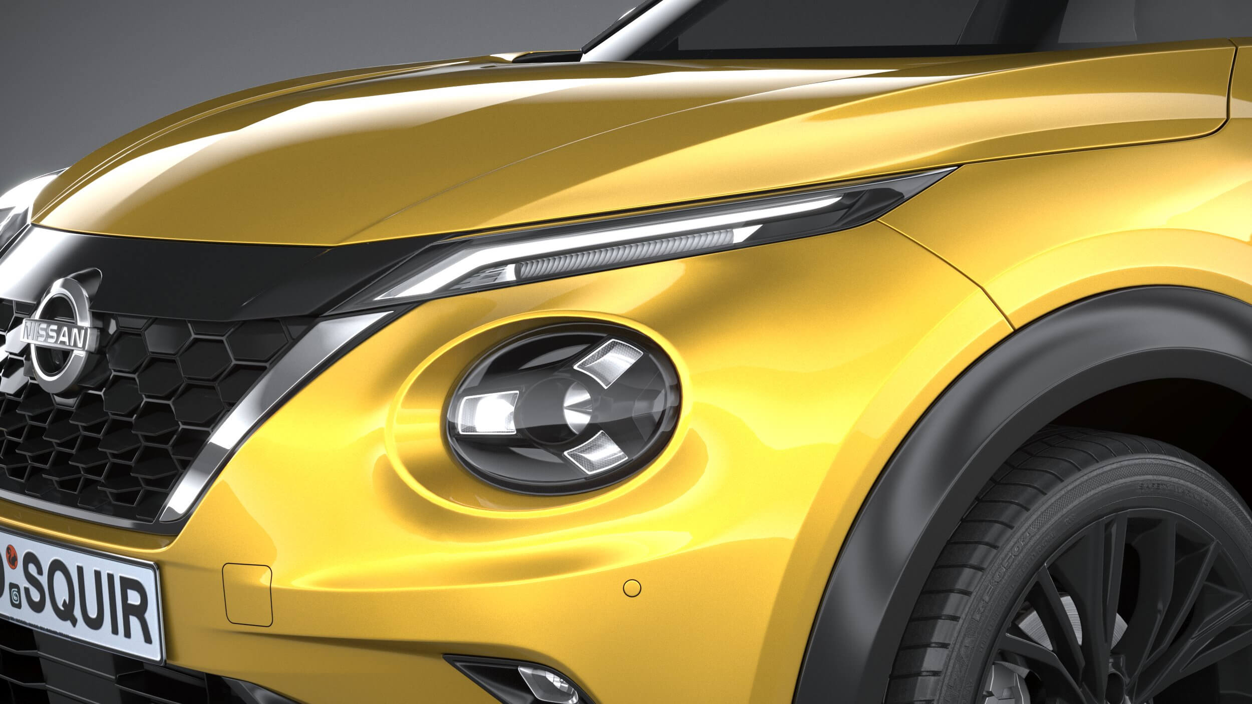 Nissan Juke N-Sport 2024 3D Model by SQUIR