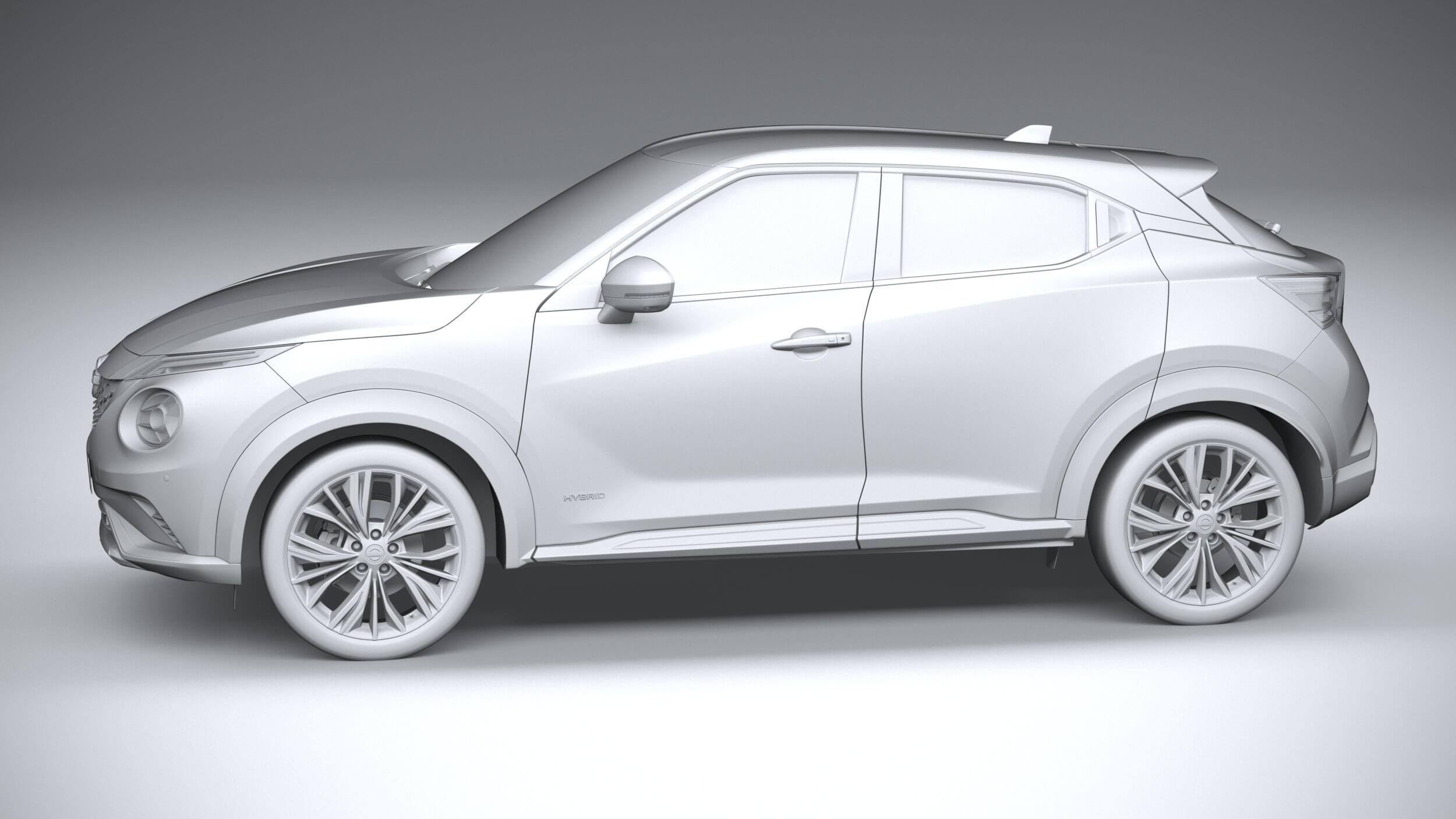 Nissan Juke N-Sport 2024 3D Model by SQUIR