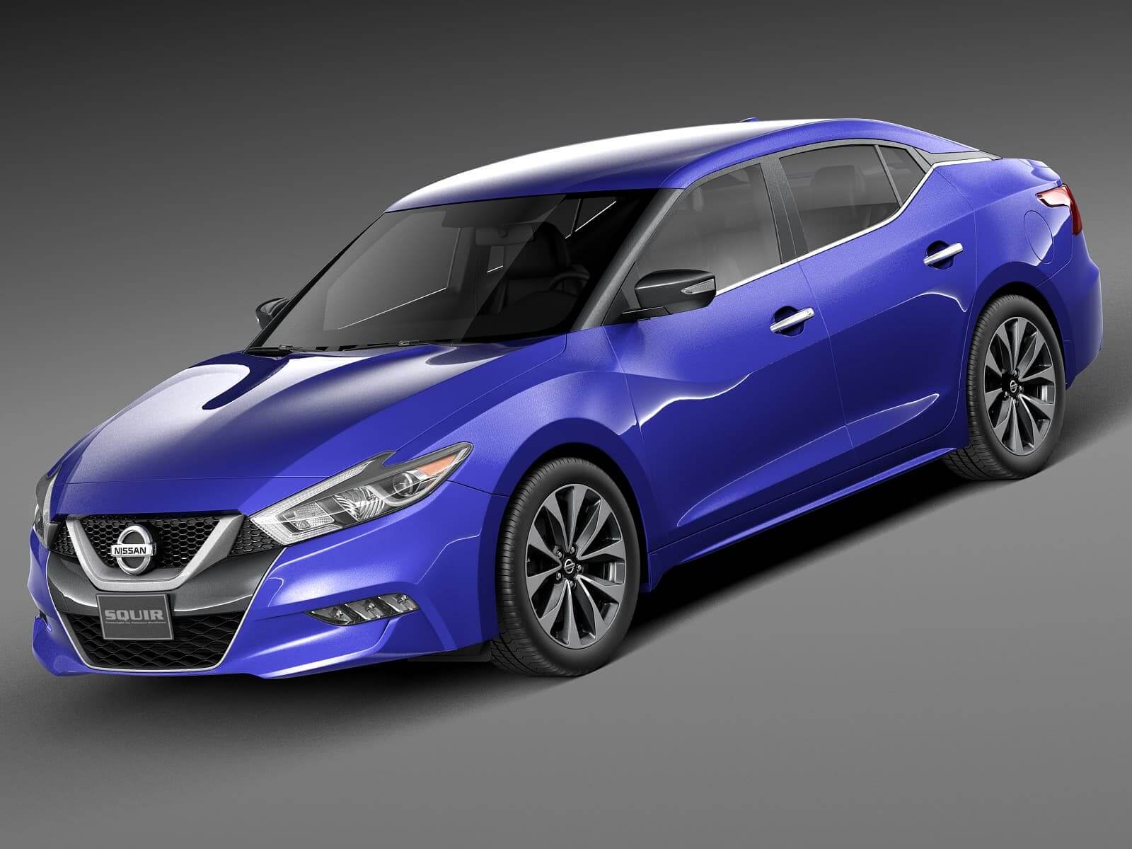 Nissan Maxima 2016 - 3D Model by SQUIR