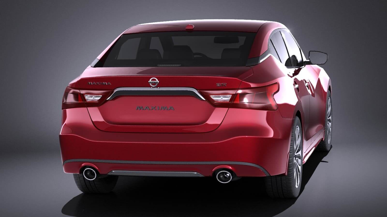 Nissan Maxima 2017 (V-Ray) 3D Model by SQUIR