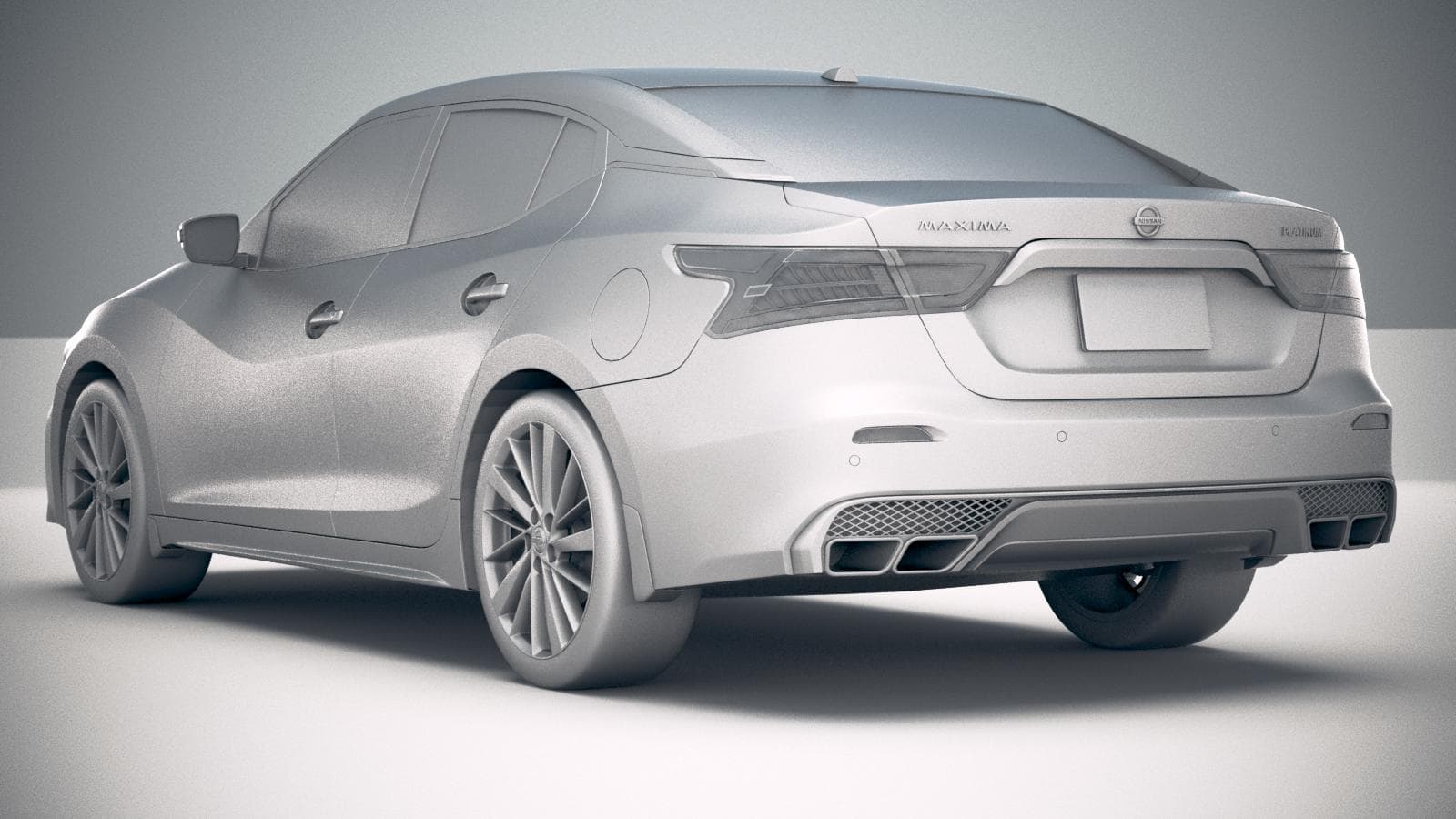 Nissan Maxima 2019 - 3D Model by SQUIR