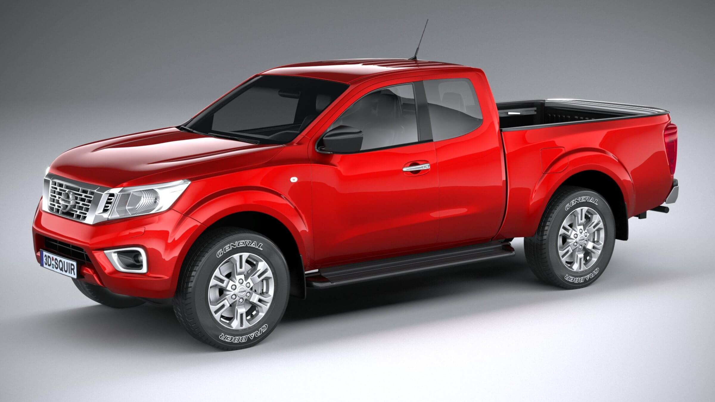 Nissan Navara 2020 - 3D Model by SQUIR