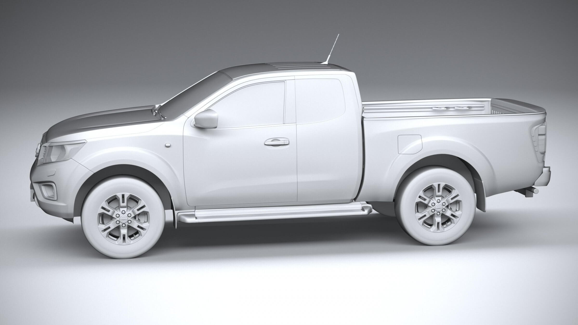 Nissan Navara 2020 - 3D Model by SQUIR