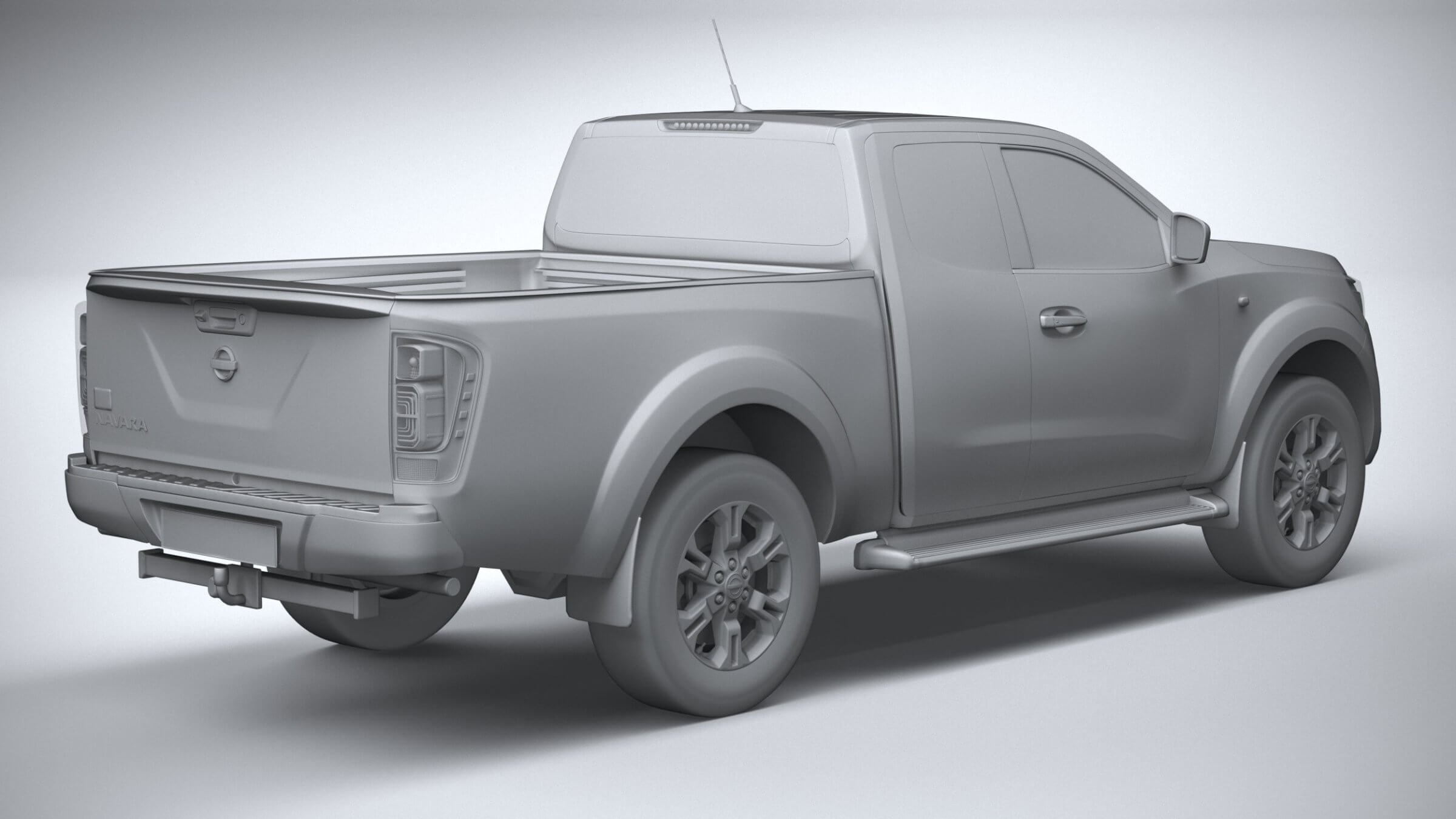 Nissan Navara 2020 - 3D Model by SQUIR