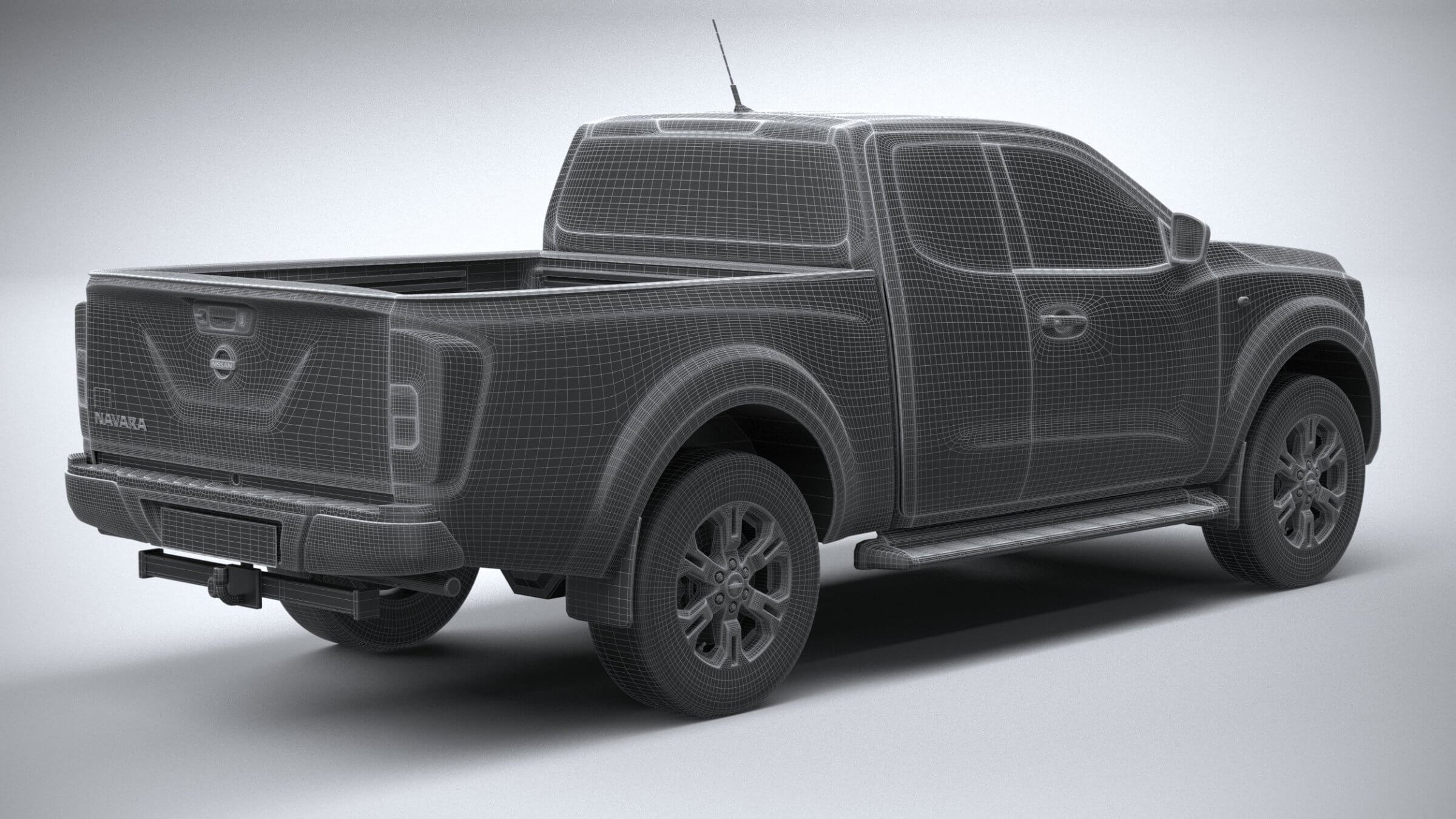 Nissan Navara 2020 - 3D Model by SQUIR