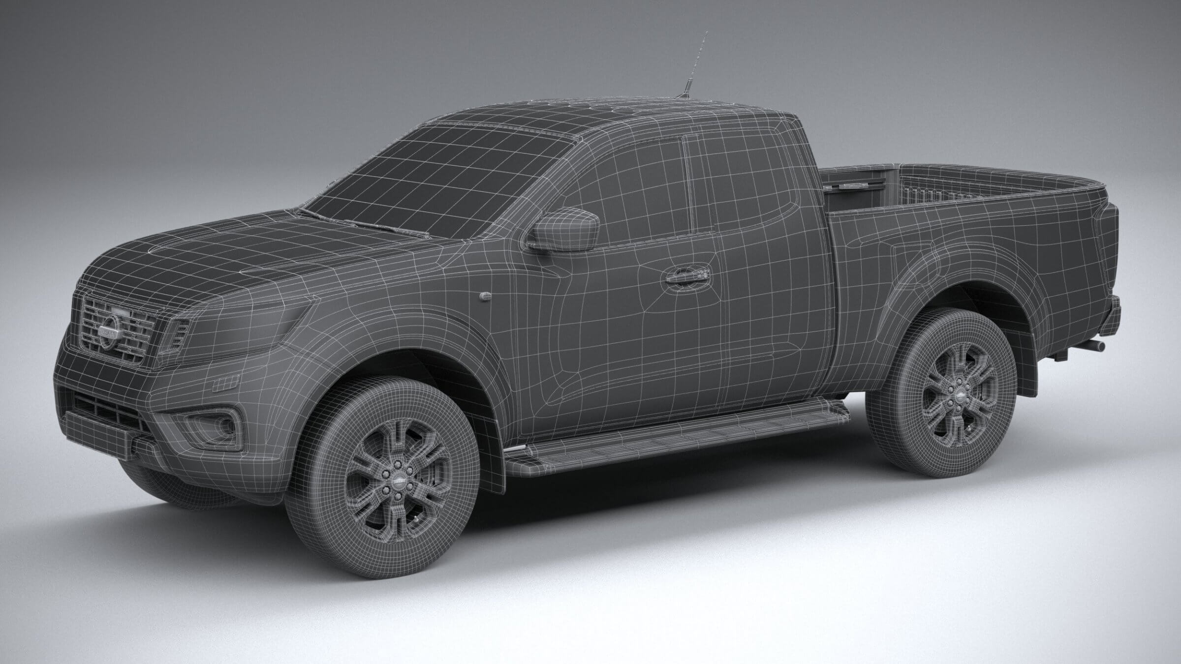 Nissan Navara 2020 - 3D Model by SQUIR