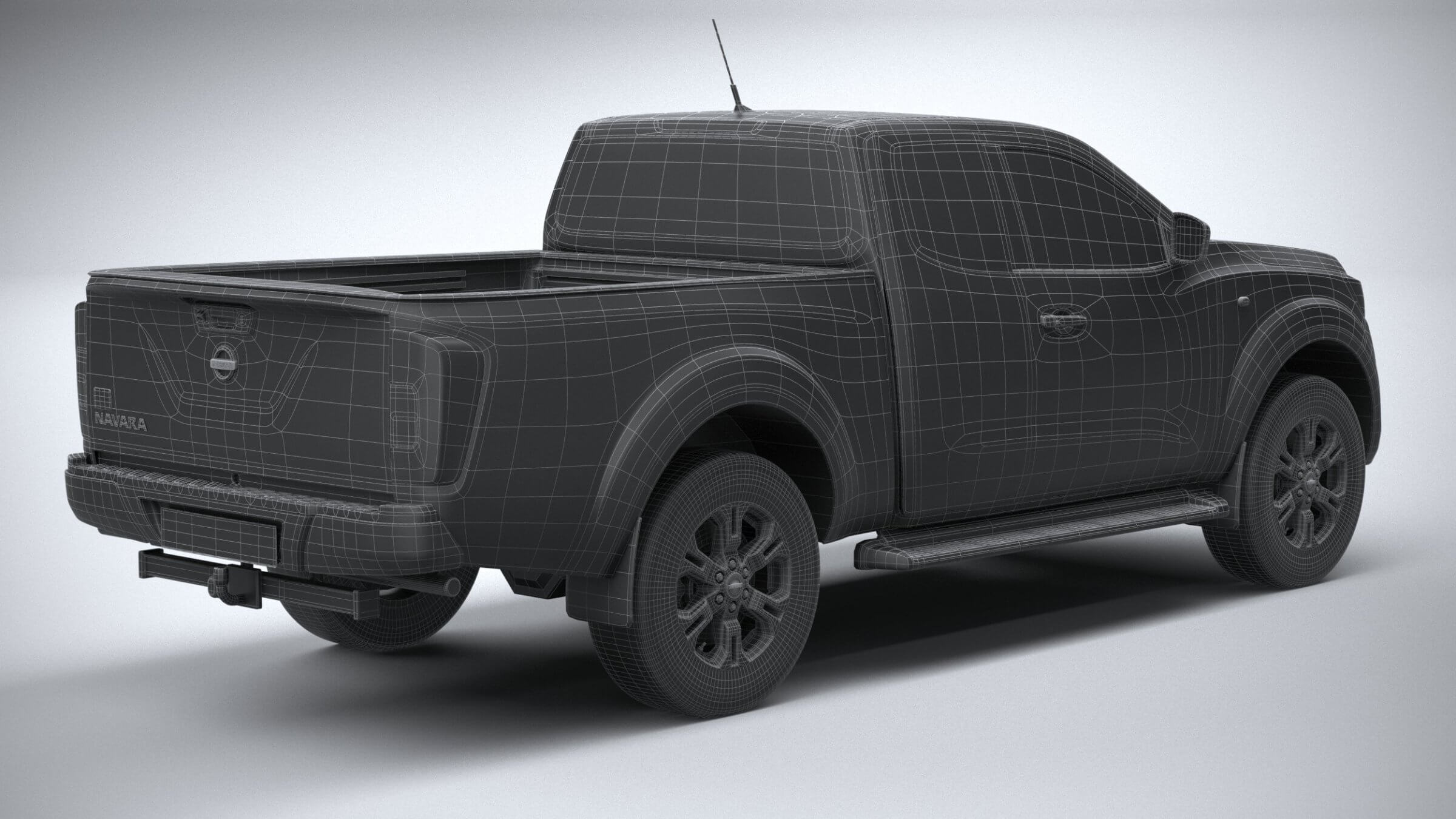 Nissan Navara 2020 - 3D Model by SQUIR