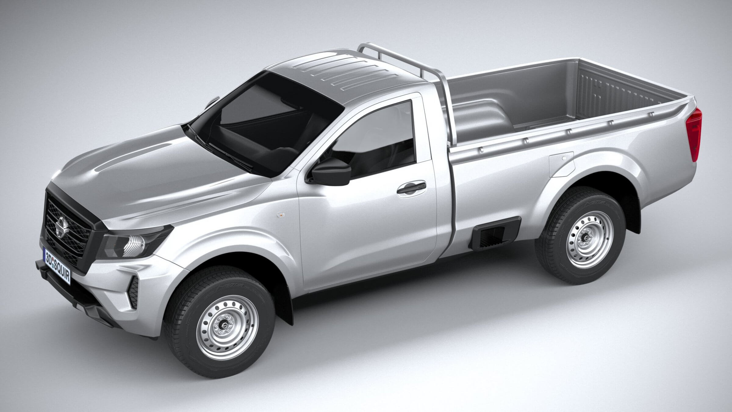 Nissan Navara Single Cab 2021 - 3D Model by SQUIR