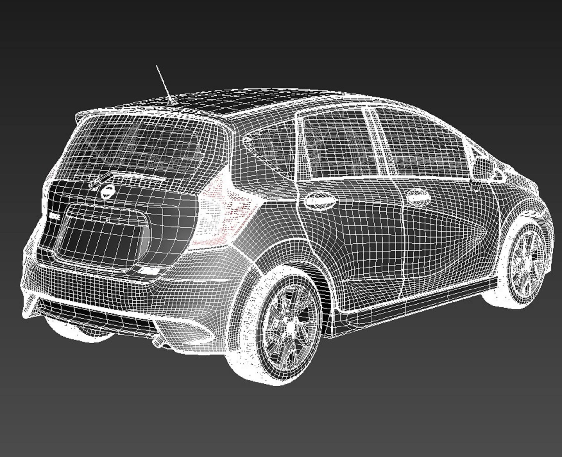 Nissan Note 2014 Euro - 3D Model by SQUIR