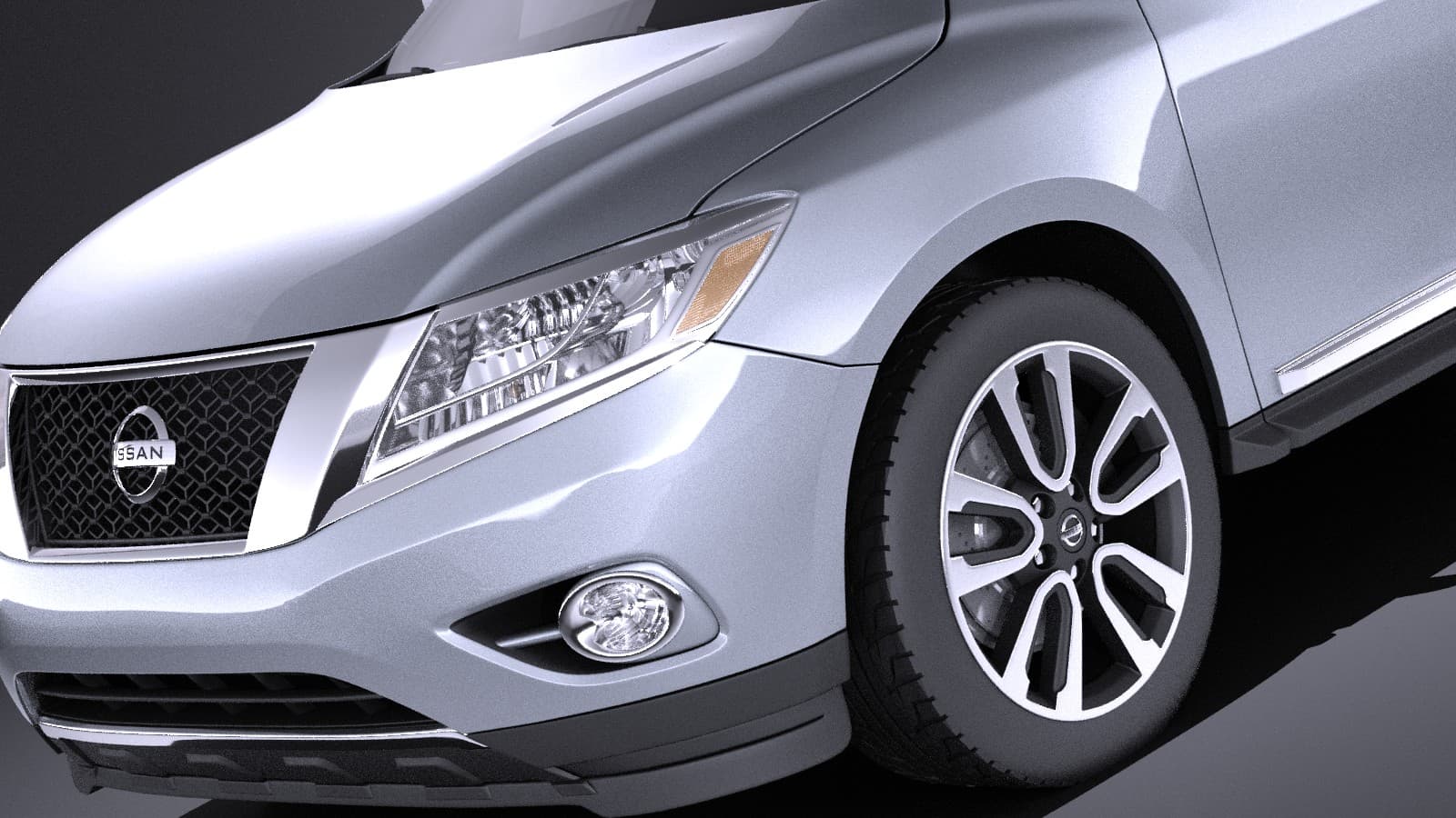 Nissan Pathfinder 2016 (V-Ray) 3D Model by SQUIR