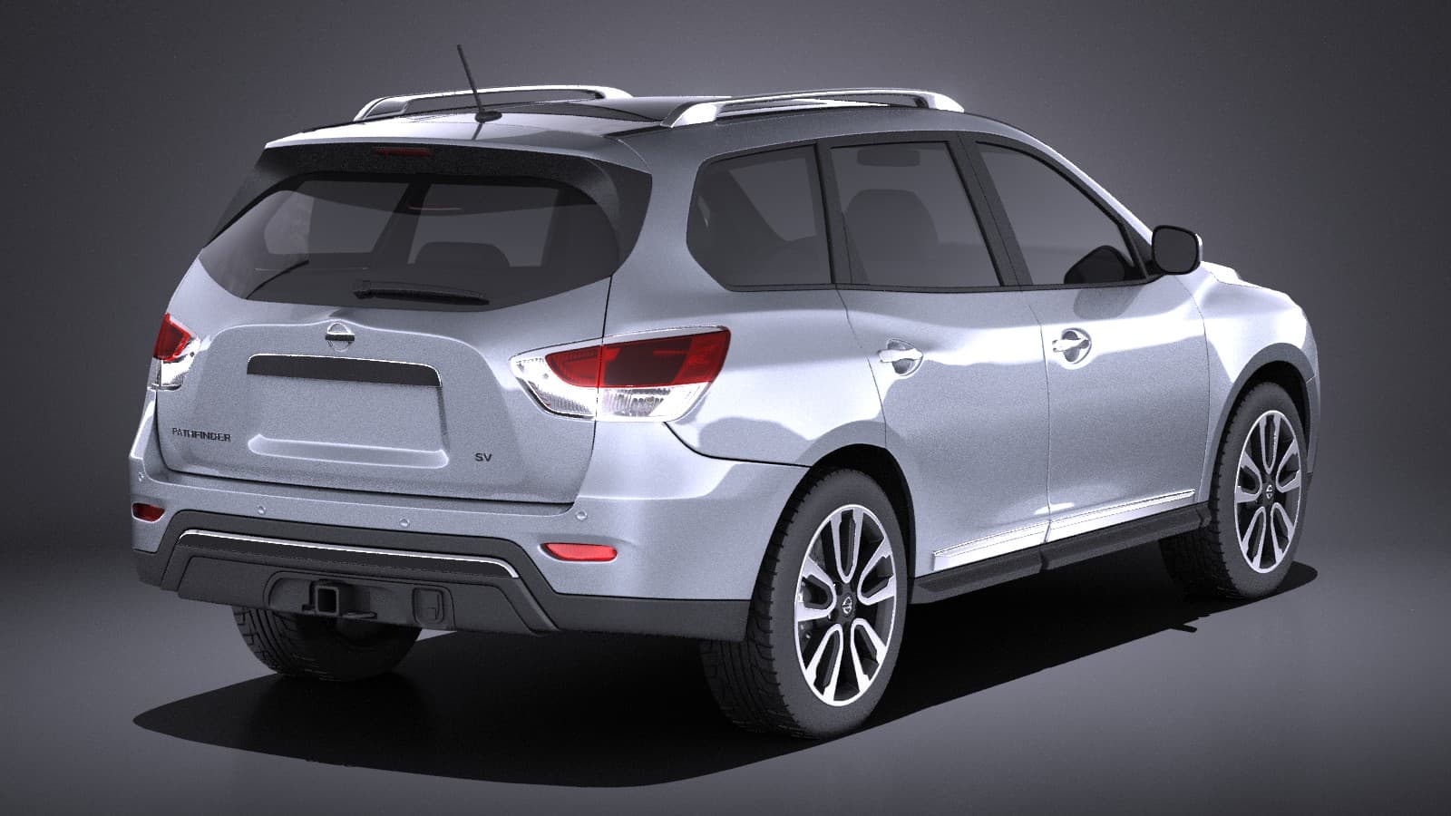 Nissan Pathfinder 2016 (V-Ray) 3D Model by SQUIR