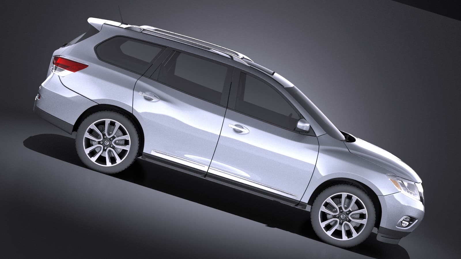 Nissan Pathfinder 2016 (V-Ray) 3D Model by SQUIR