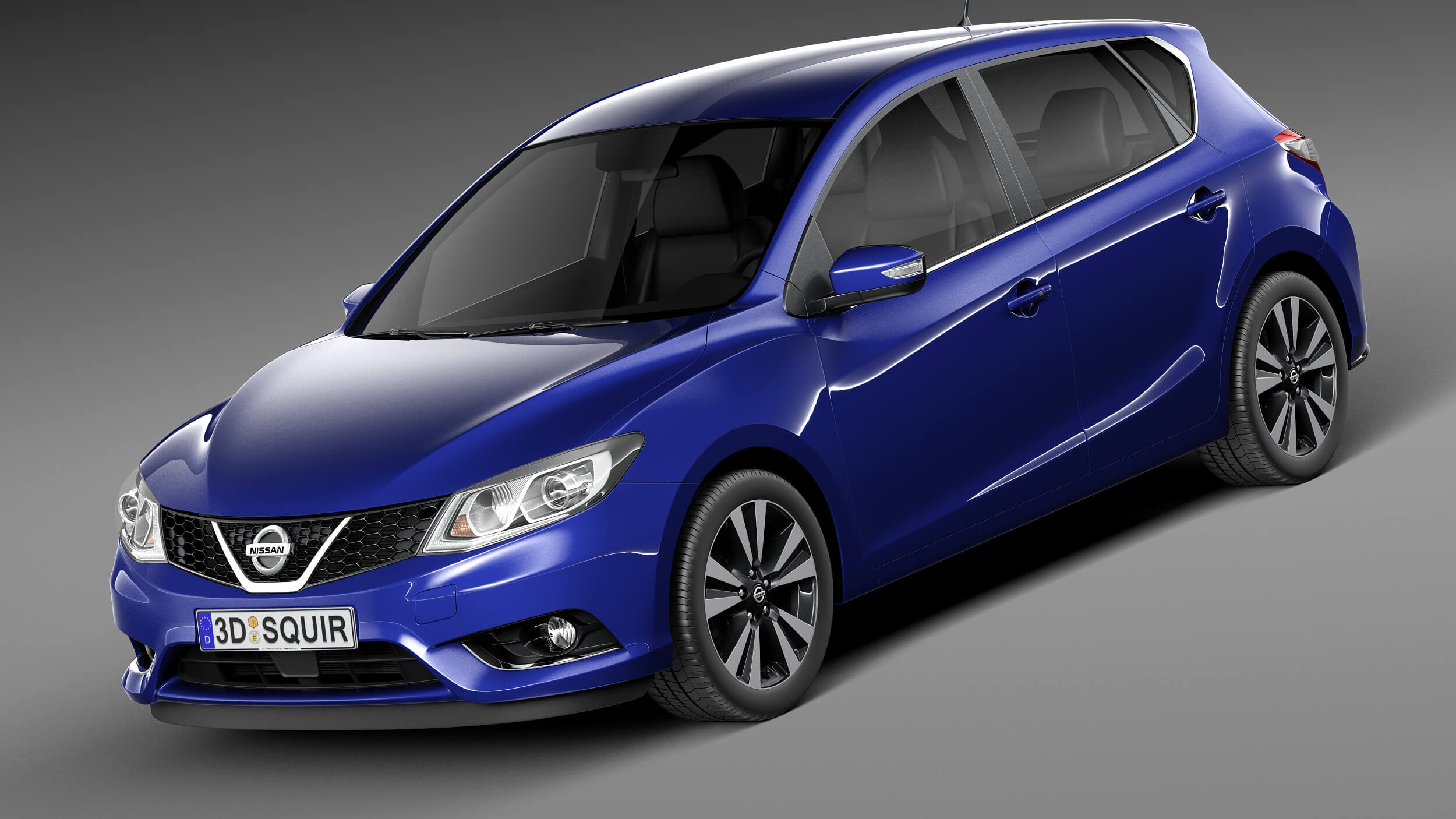 Nissan Pulsar 2015 - 3D Model by SQUIR