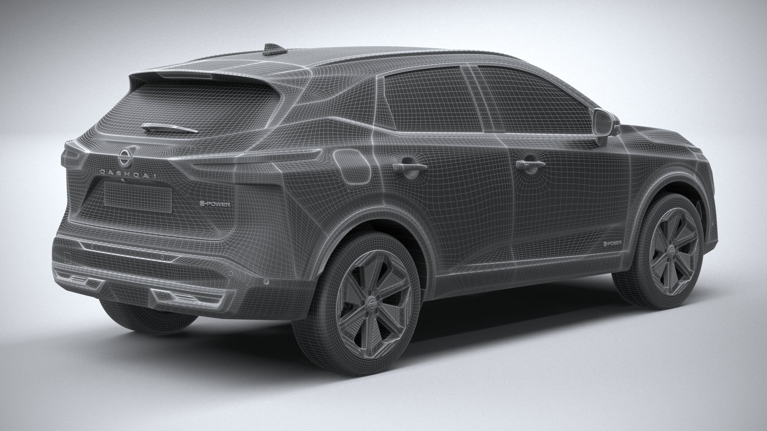 Nissan Qashqai 2025 - 3D Model by SQUIR