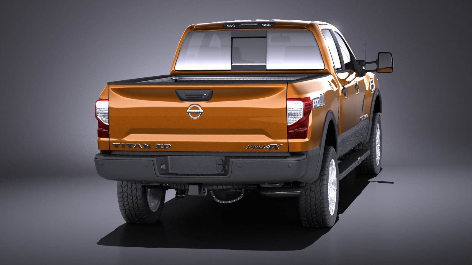 Nissan Titan XD 2018 (V-Ray) 3D Model by SQUIR