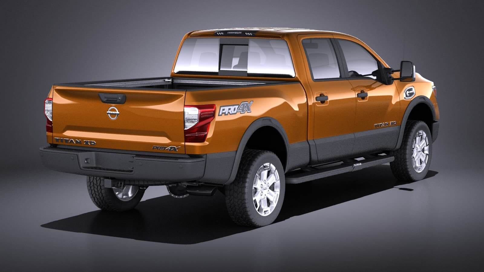 Nissan Titan XD 2018 (V-Ray) 3D Model by SQUIR