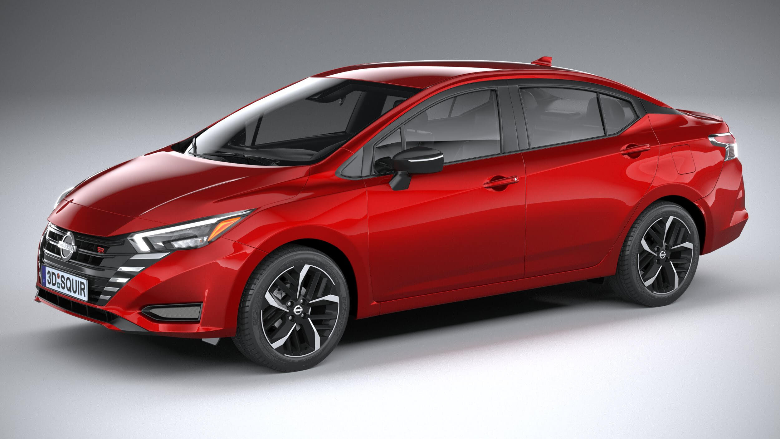 Nissan Versa 2023 - 3D Model by SQUIR